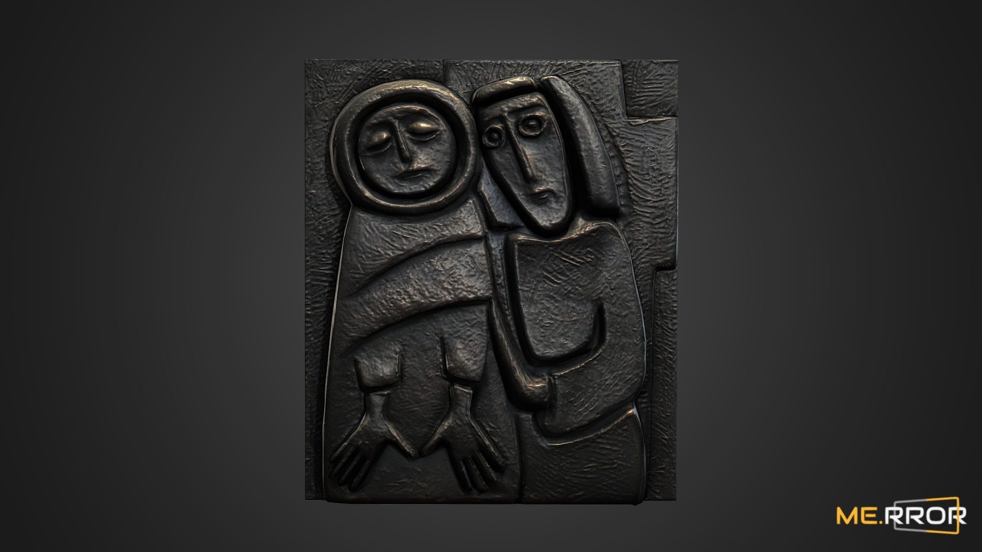 [Game-Ready] Christian art Relief 04 - Buy Royalty Free 3D model by ME ...