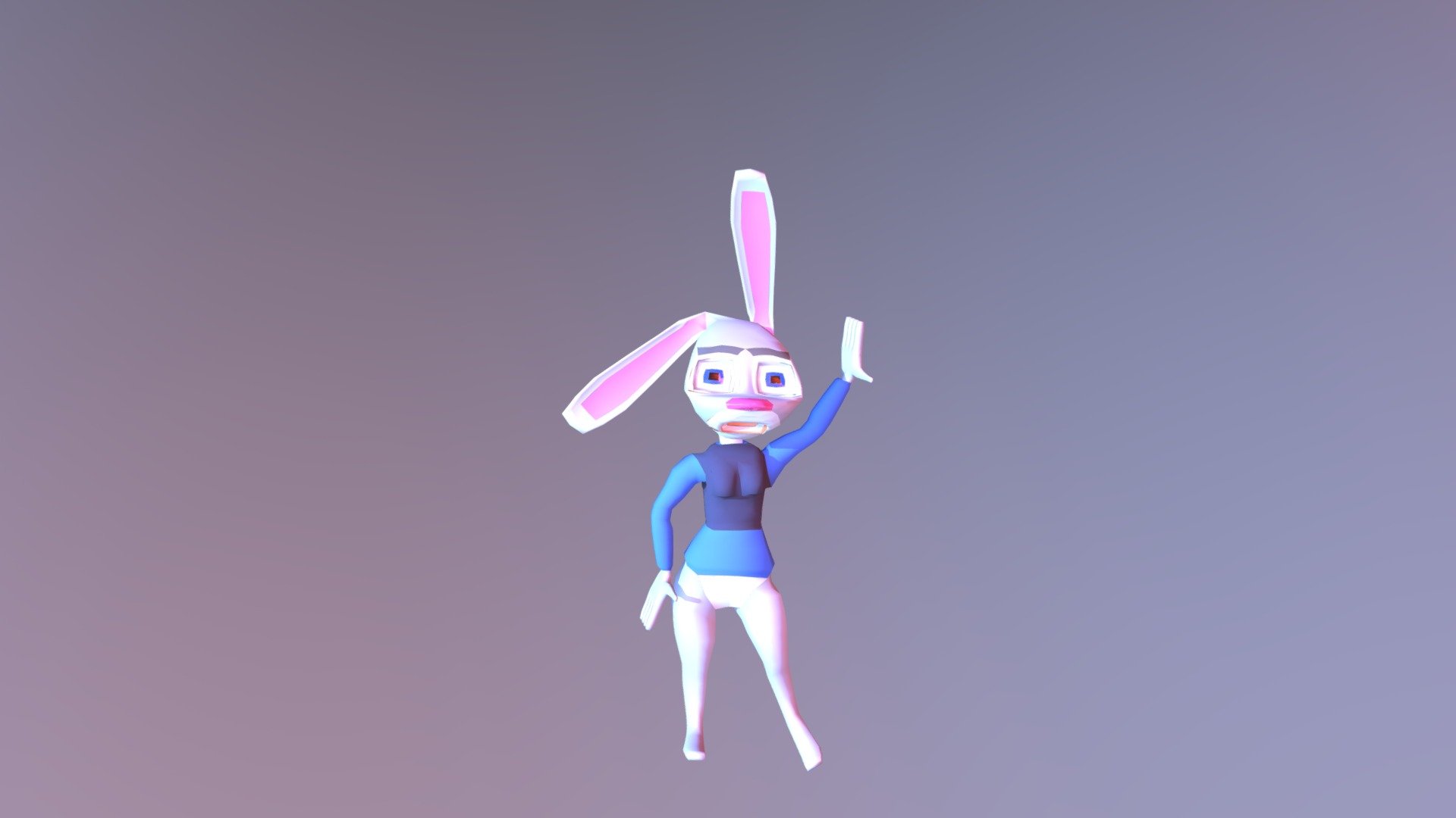 Judy Hopps V1.1 (posable and texcoord) - Download Free 3D model by ...