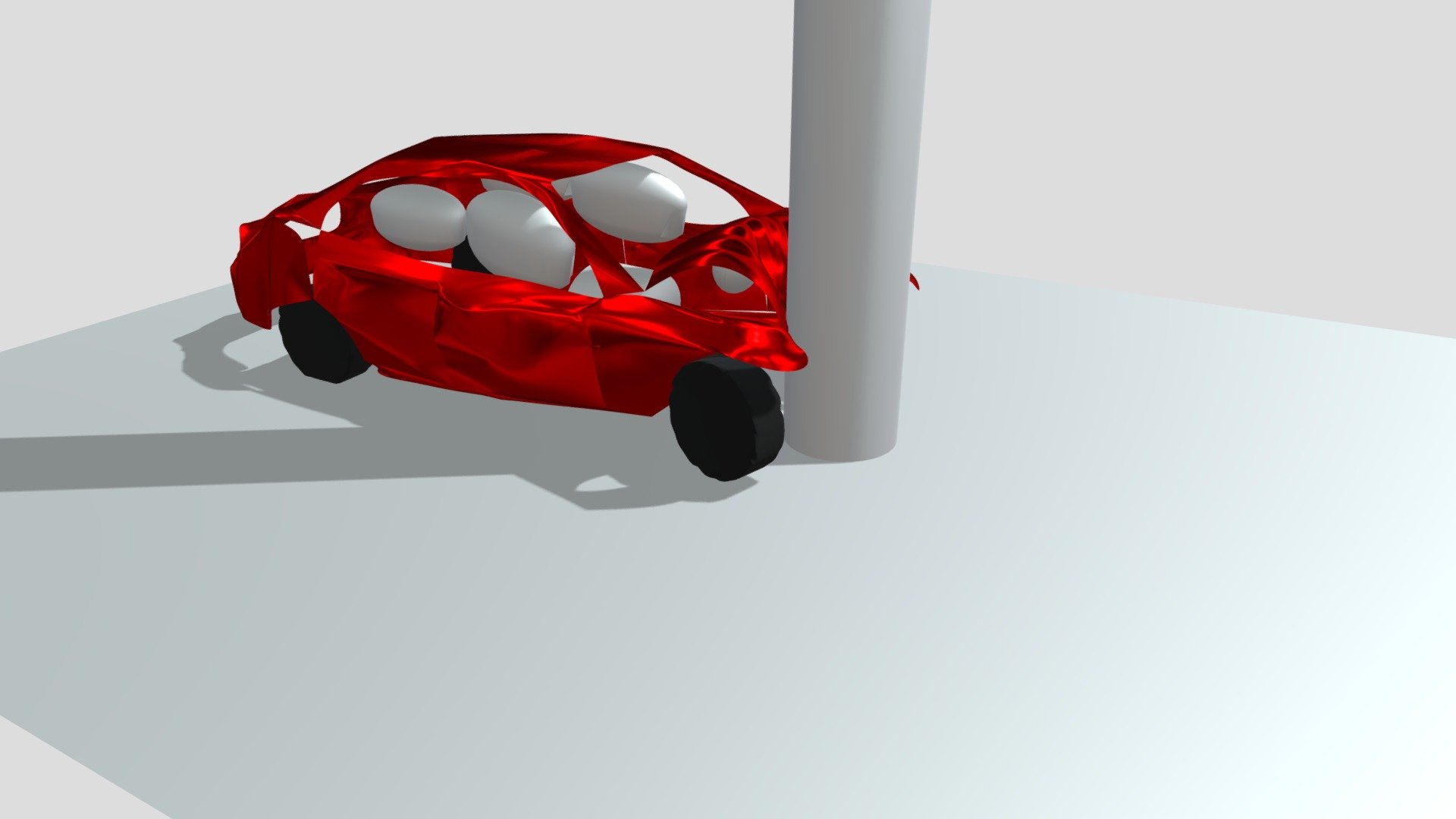 car crash static - 3D model by kingstonespuet [b5275fc] - Sketchfab