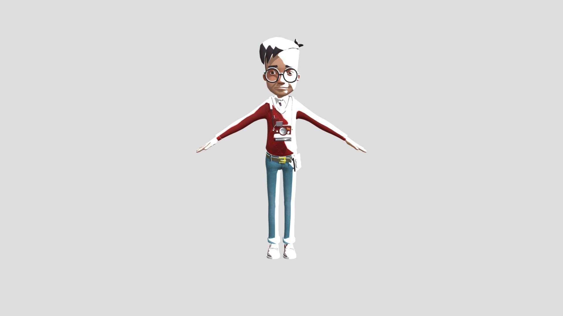 Enzo secret neighbor - Download Free 3D model by Evil Snowman! ☃️ ...