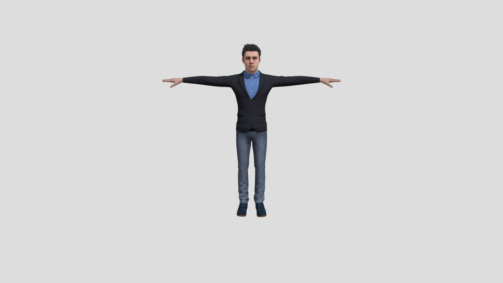 Character - Download Free 3D model by HelloRacing [b5281b8] - Sketchfab