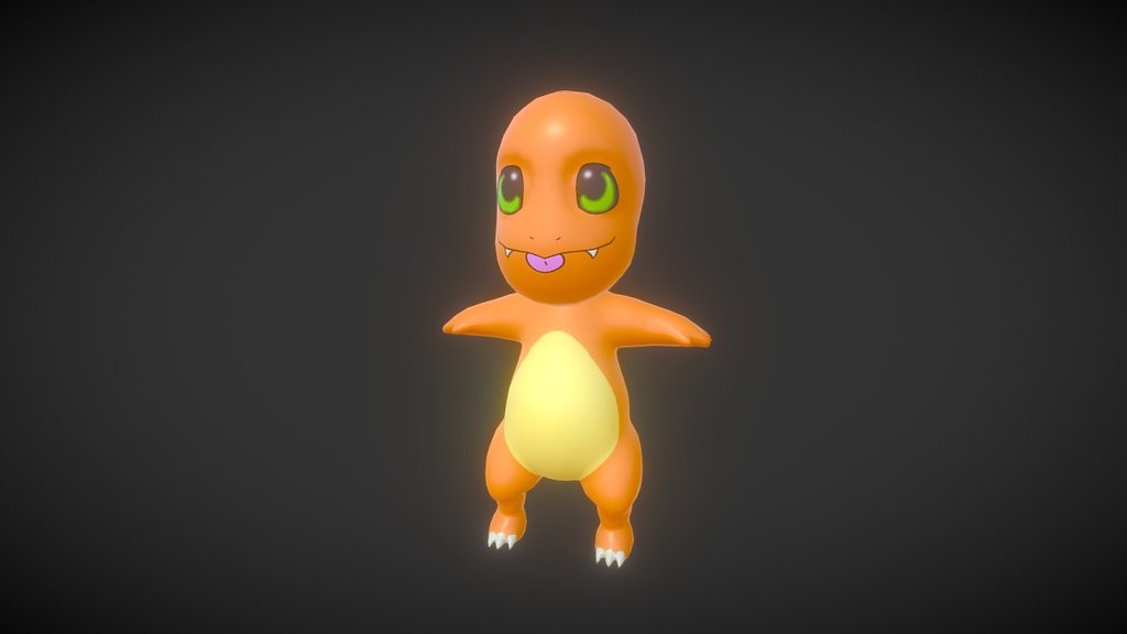 Charmander - 3D model by JMHangis [b528412] - Sketchfab
