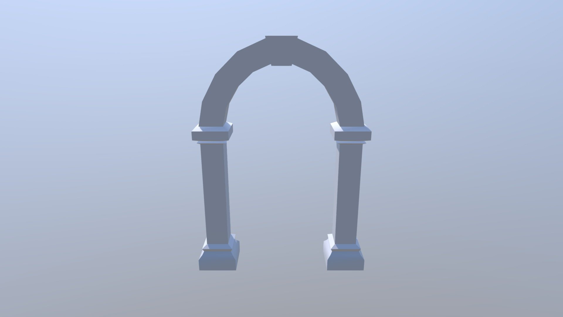 Archway - 3D model by TescoValueDevKit (@bradleyjamesmeyrick) [b52902b ...