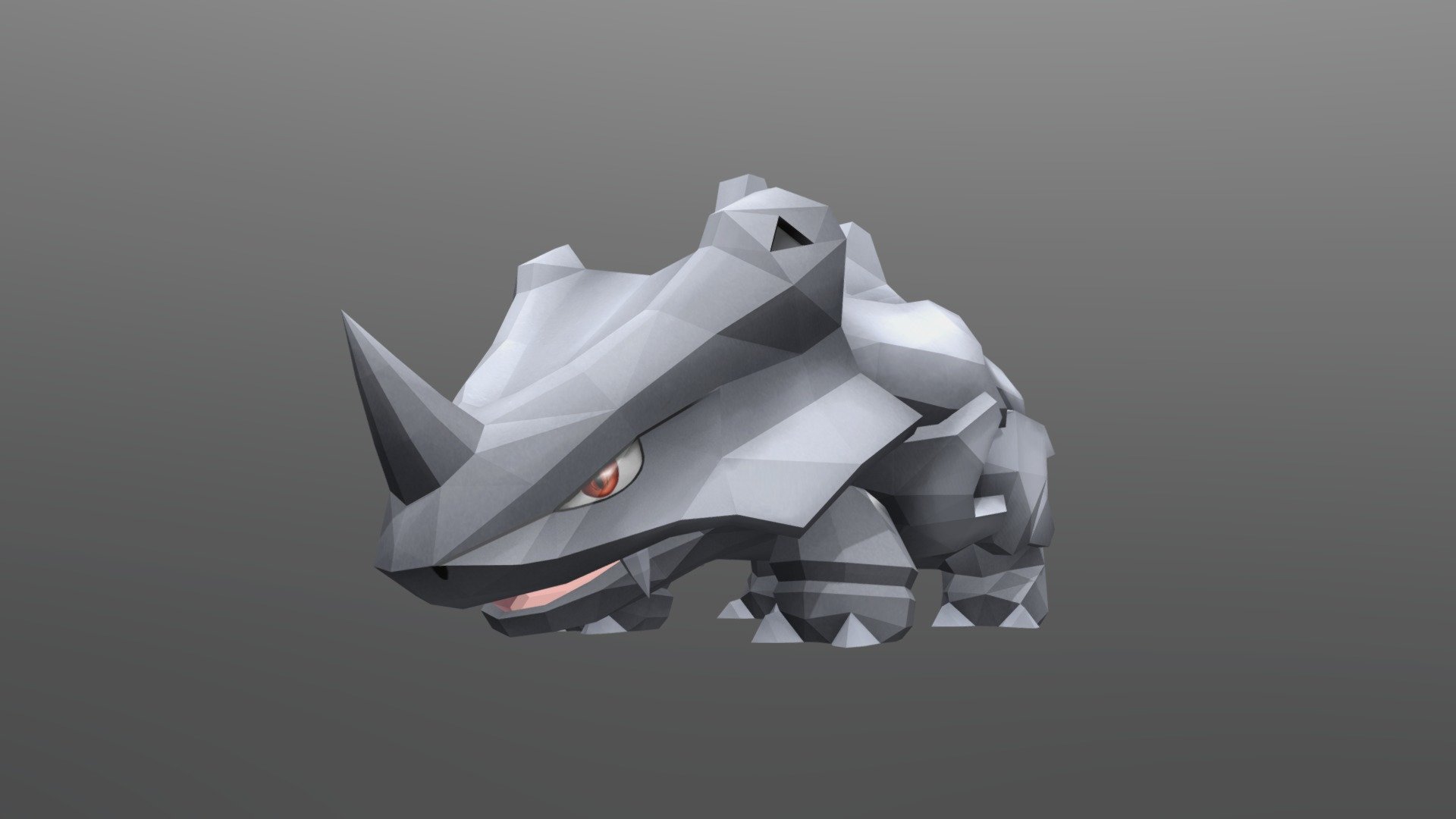 Rhyhorn Remake (Pixelmon) - 3D model by Preston B (@prestonbb) [b52a971 ...
