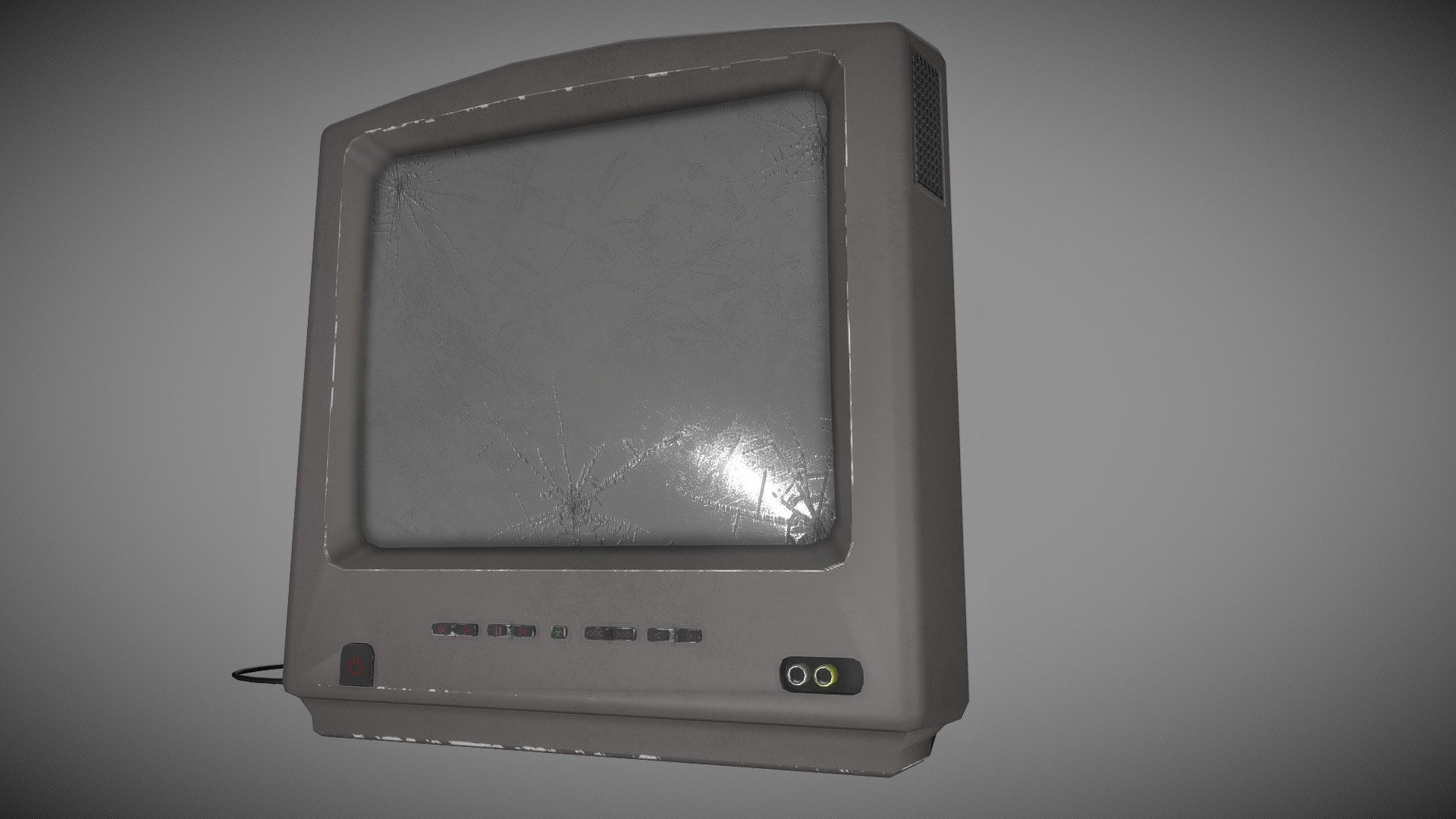 Old Tv - 3D model by Lloyd Clasby (@Tawnytrash) [b52ba01] - Sketchfab