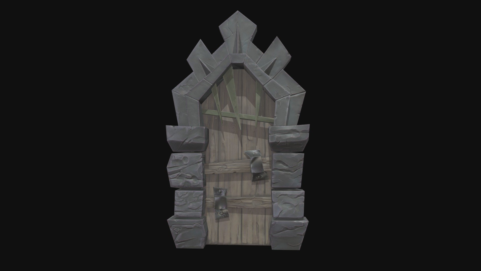 Stylized Door - 3D model by Mohammed Alshammari (@epiclll) [b52c2c8 ...
