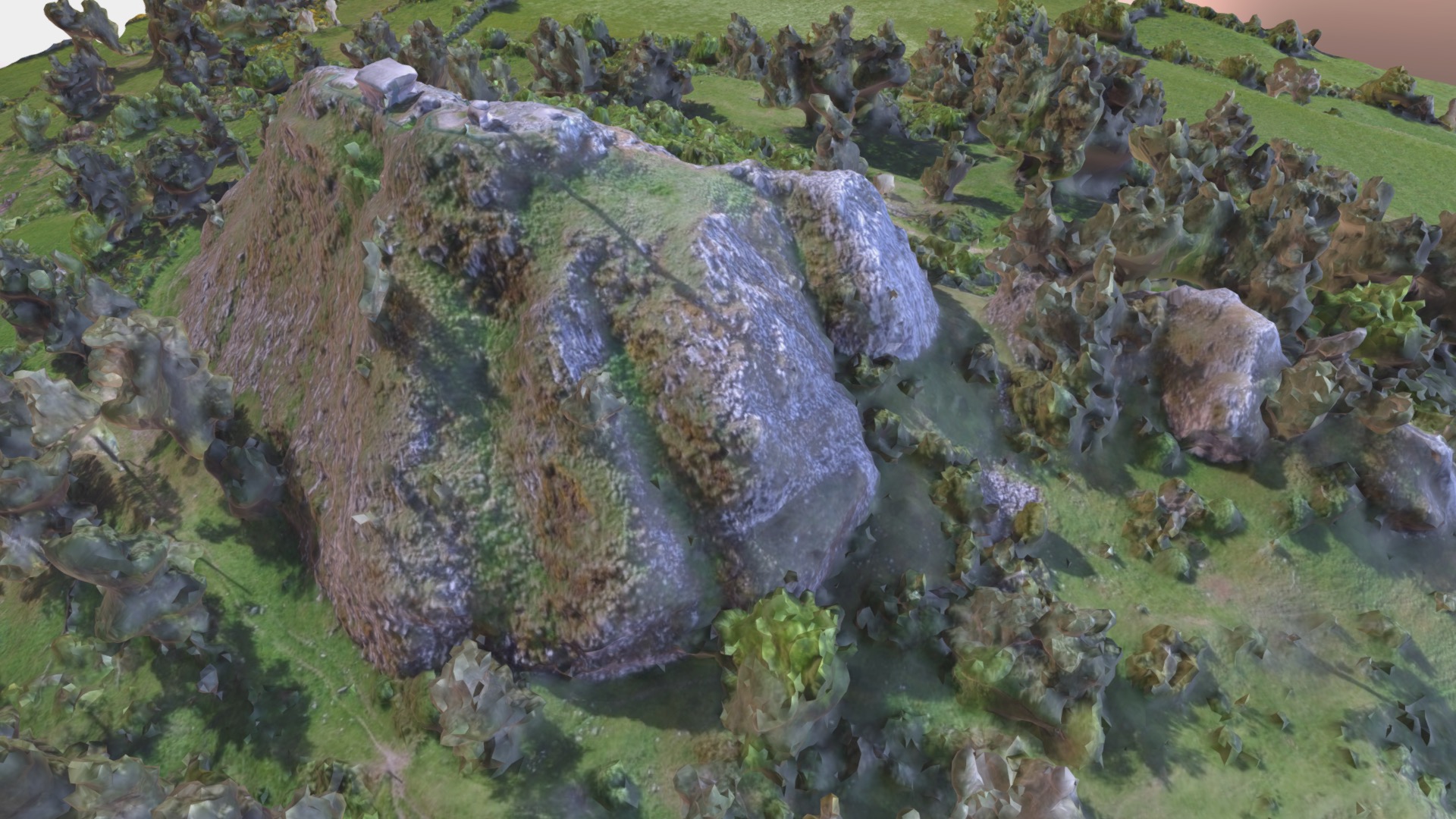 Roc de Peyre - Captation de base eBee+ - 3D model by DRONE GROUPE ...