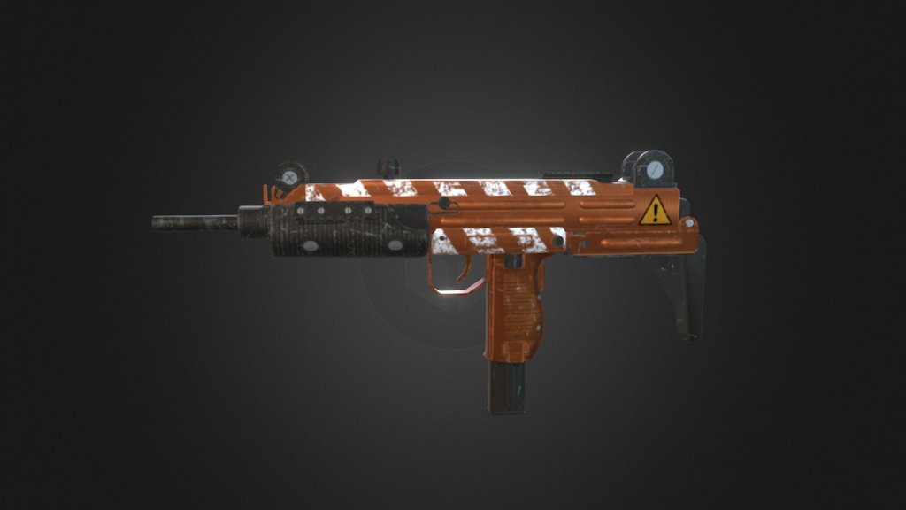 Mini UZI Labor Day - 3D model by AoTian [b52f0e5] - Sketchfab