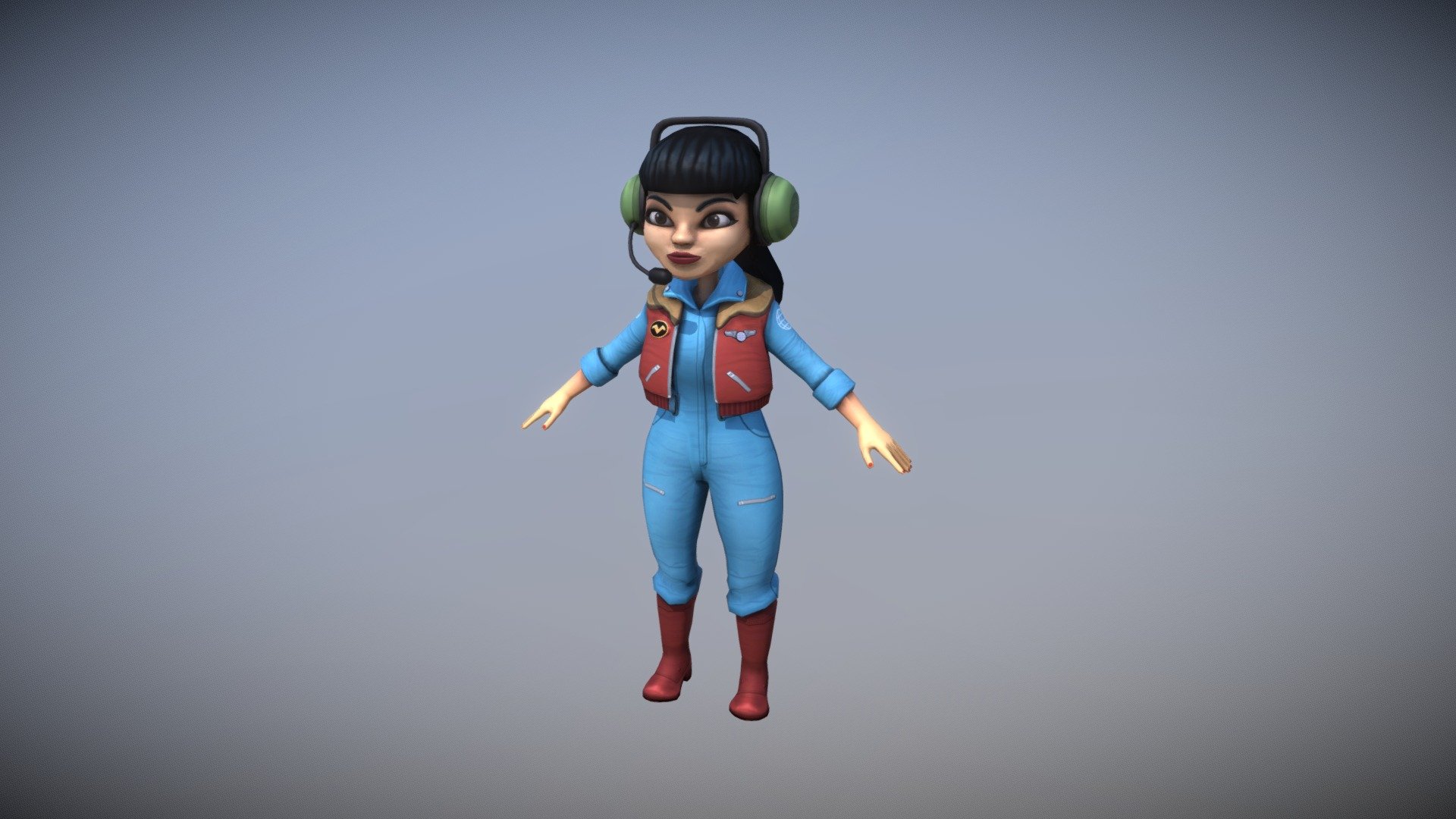 Pilot - 3D model by Sam Greer (@r8gato) [b52f375] - Sketchfab