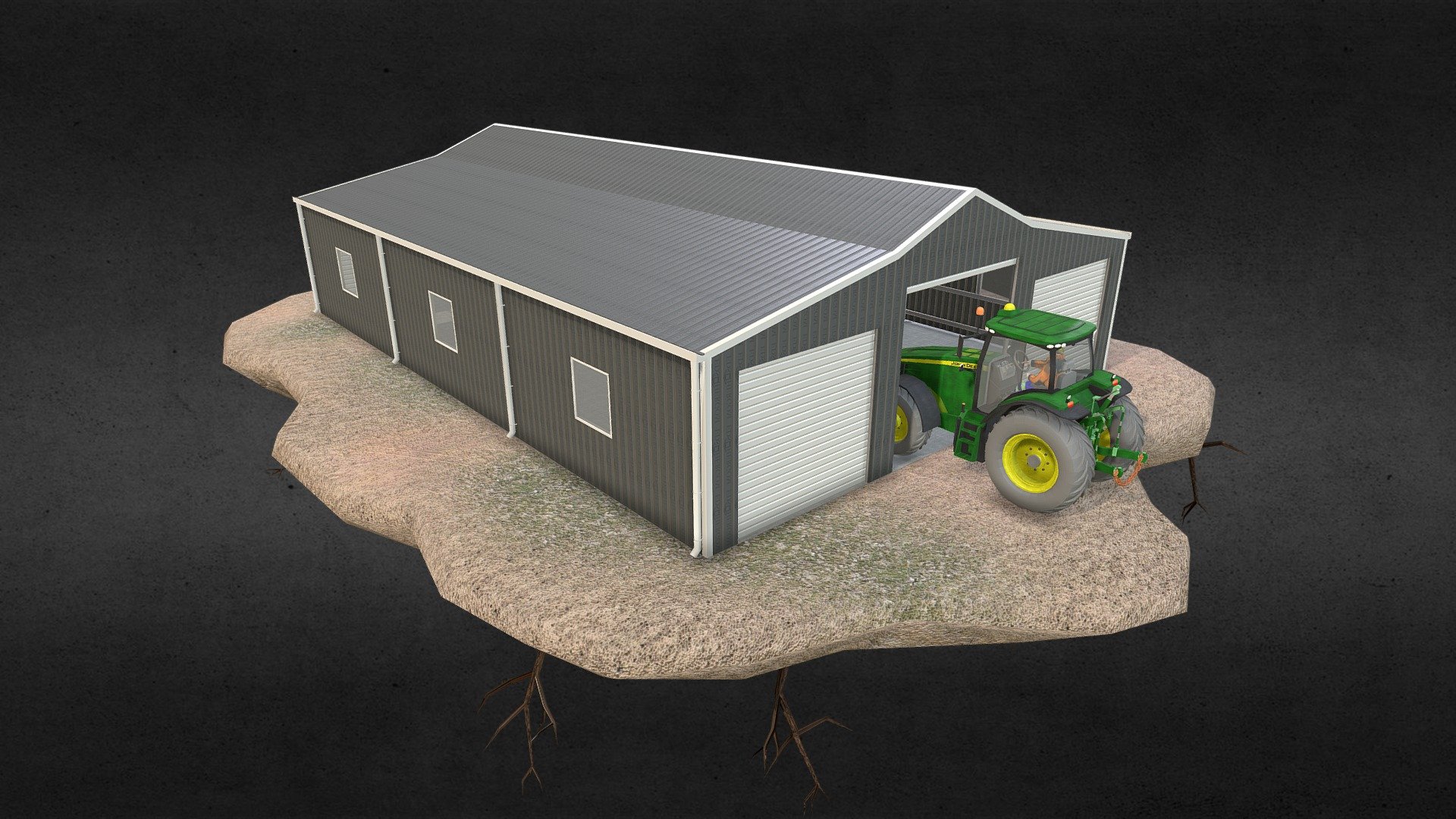 Australian Barn - 3D model by EDSAHERGOM STUDIO (@edsahergom) [b52fcdf ...