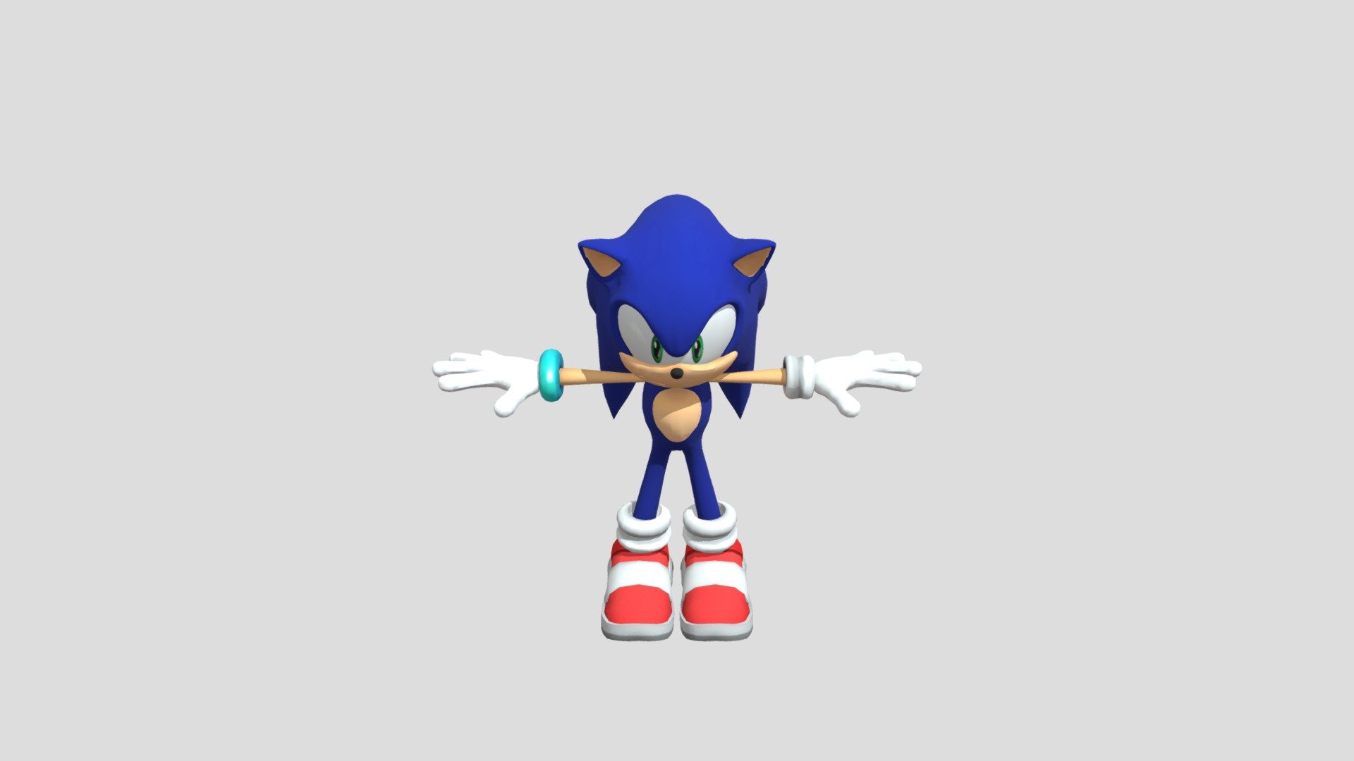 HD Dreamcast Sonic - Download Free 3D model by Someguy (@Jaldin ...