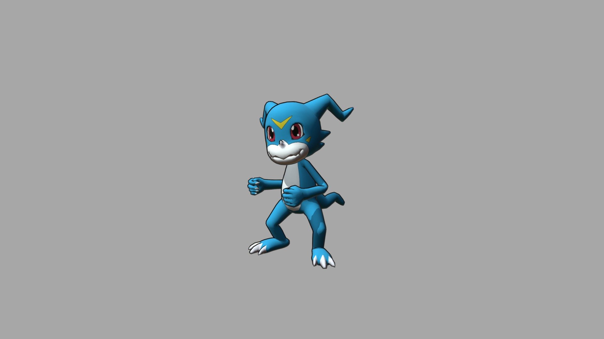 Veemon Animated - Download Free 3D model by ElVandalinq [b530c0f ...