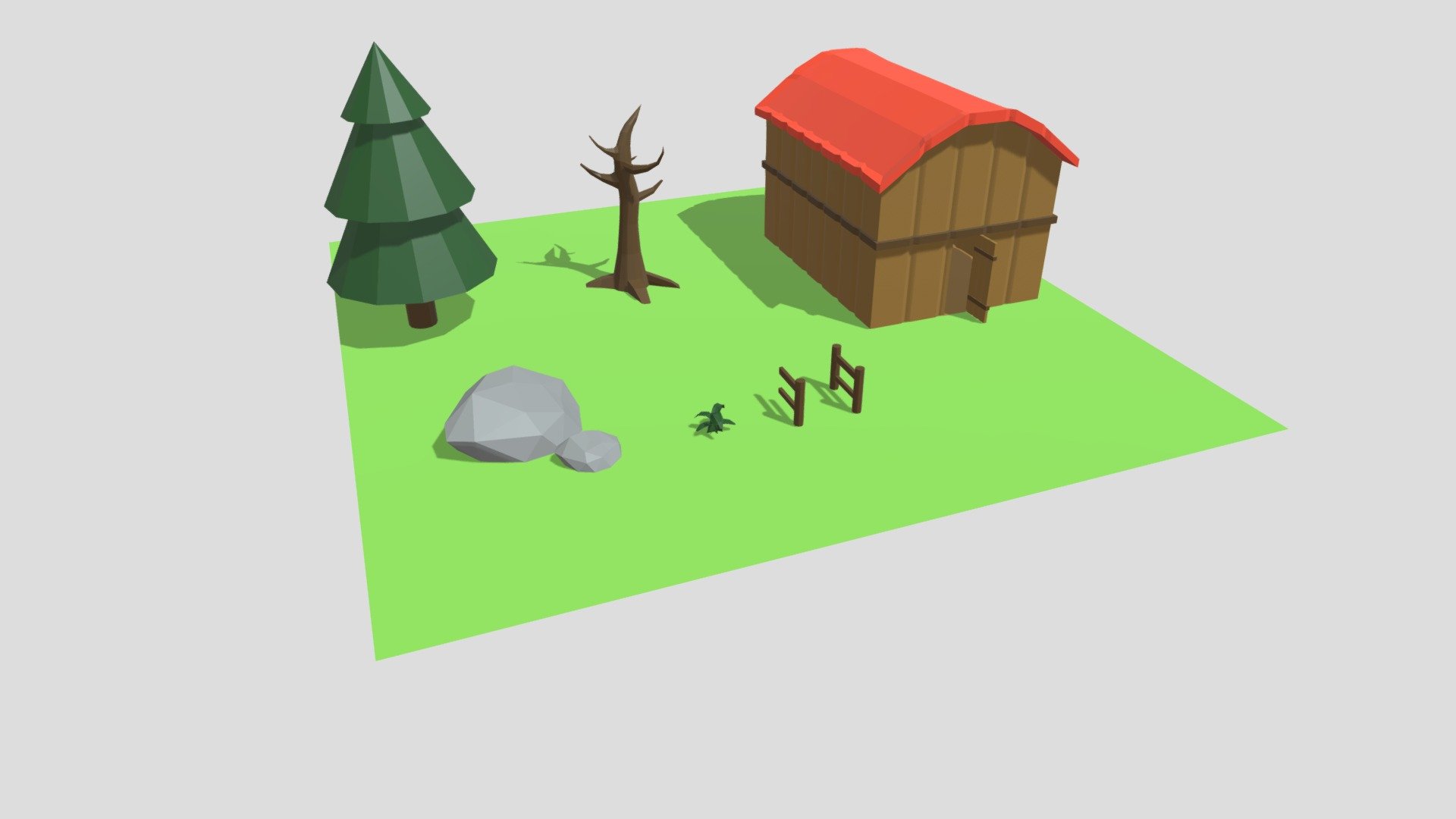 Lowpoly farm asset - Download Free 3D model by animagic.3D.assets ...