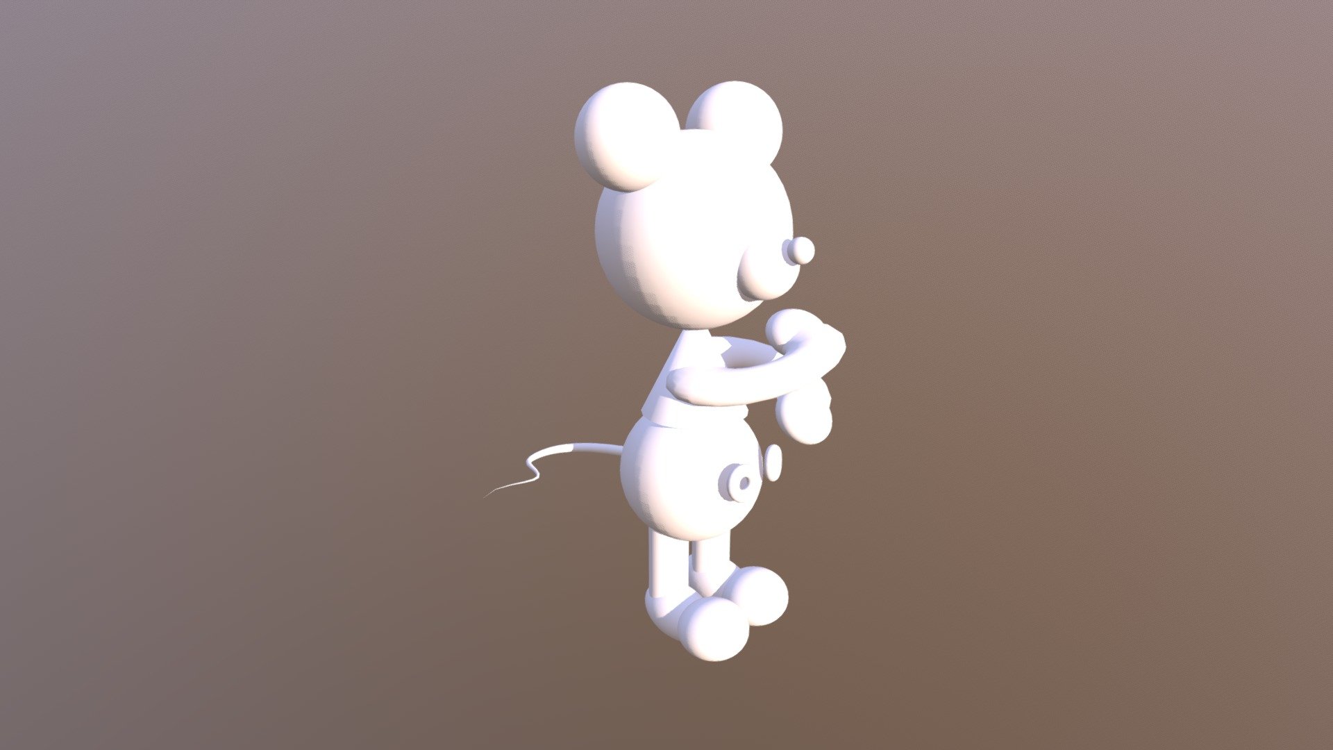 Mickey Mouse - 3D model by vciart [b533949] - Sketchfab