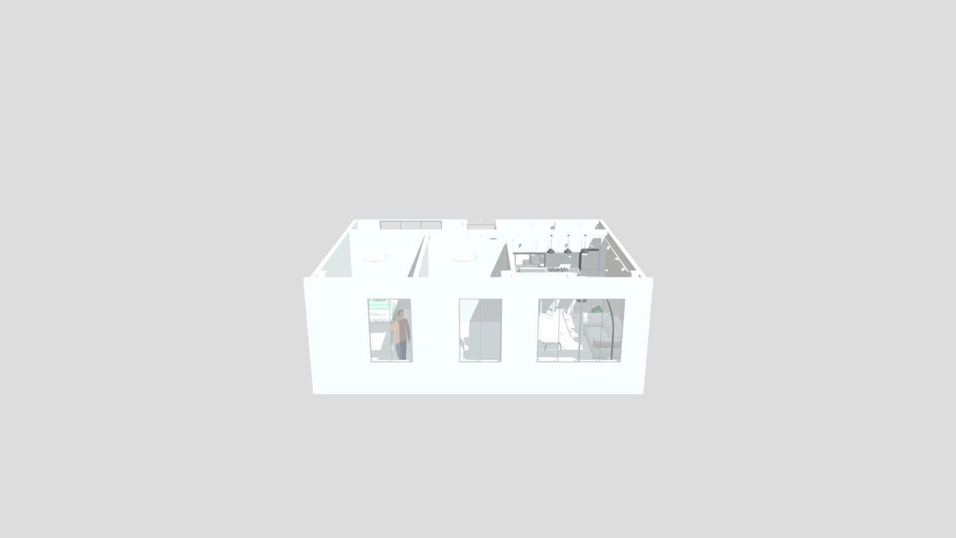 Casa 50m2 - 3D model by Eduardo.David.Torres.Minavilca [b53462c] - Sketchfab