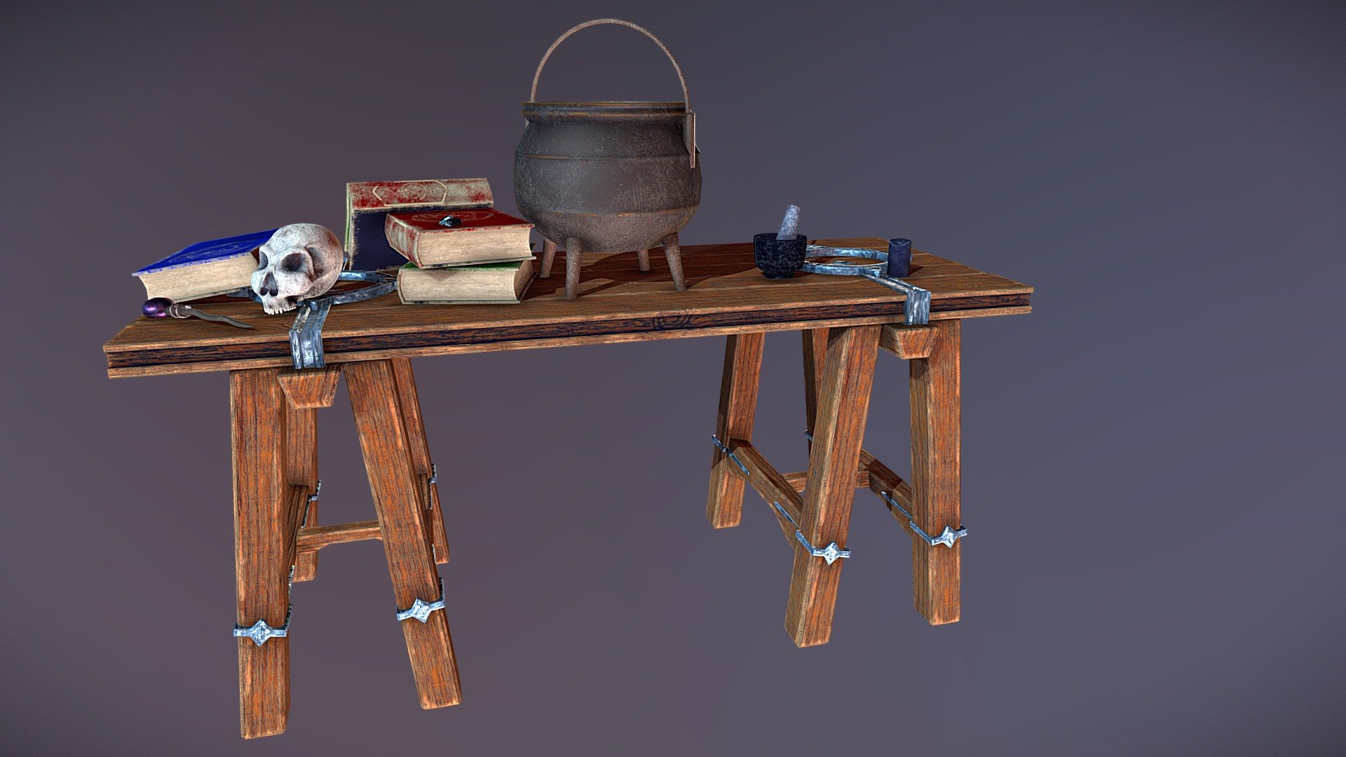 Wizards Table - 3D model by Bradley Tomlin (@BradleyTomlin) [b534cec ...