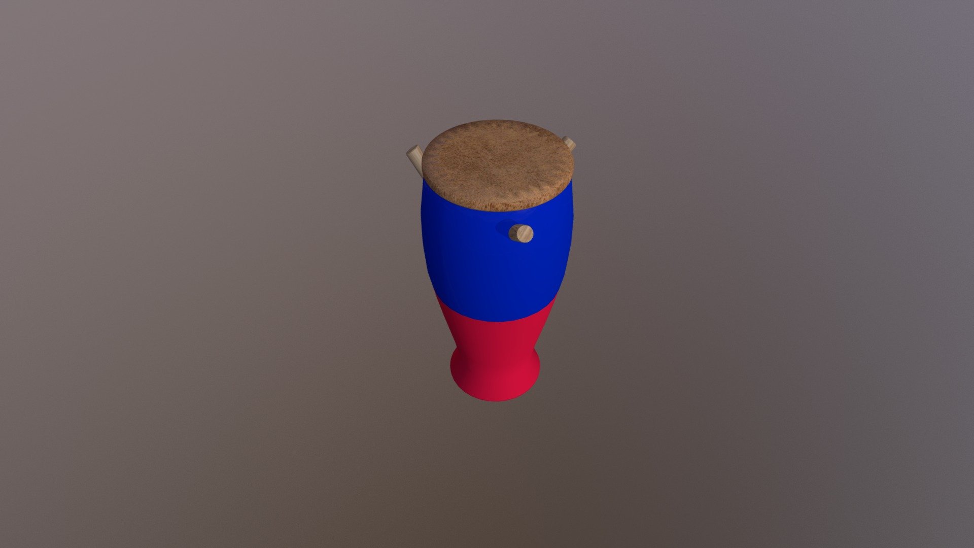 Tanbou - 3D model by Blender Haiti (@blenderhaiti) [b535ec1] - Sketchfab