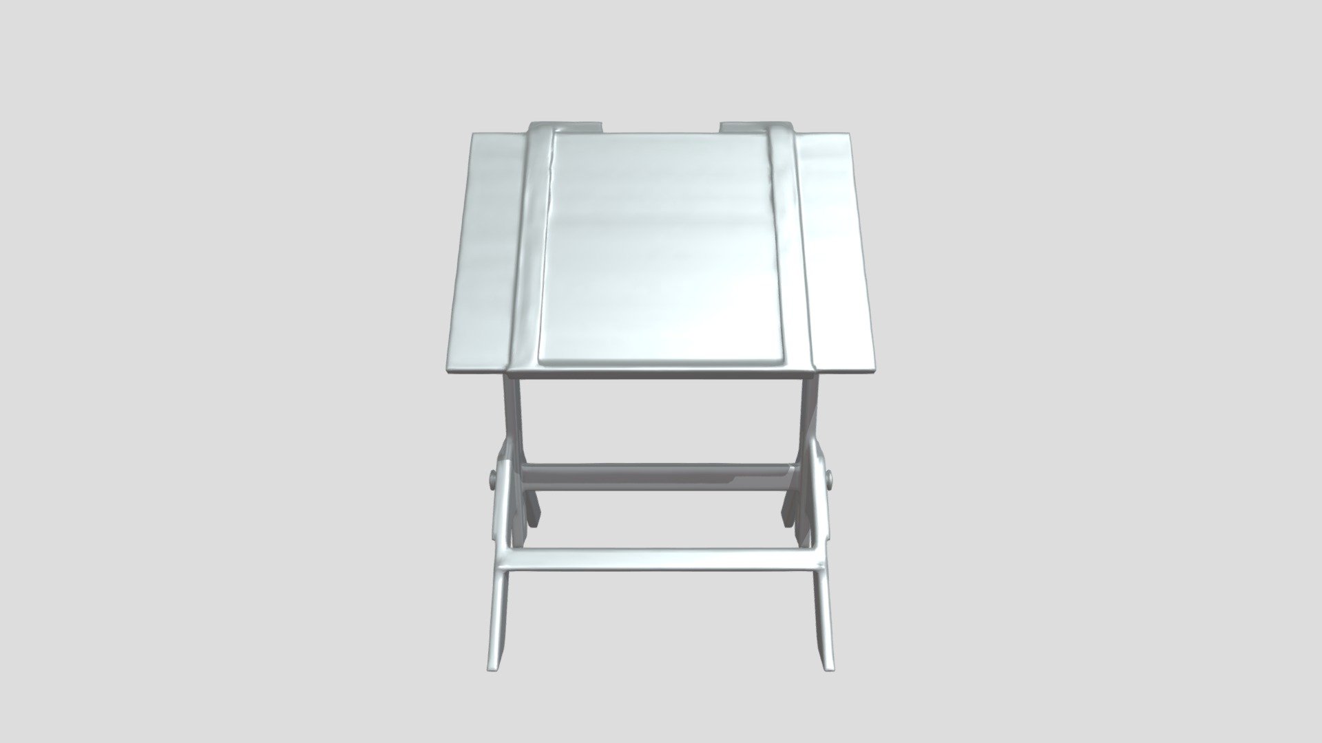 Wooden drafting table - 3D model by jhonf.david [b5393b0] - Sketchfab