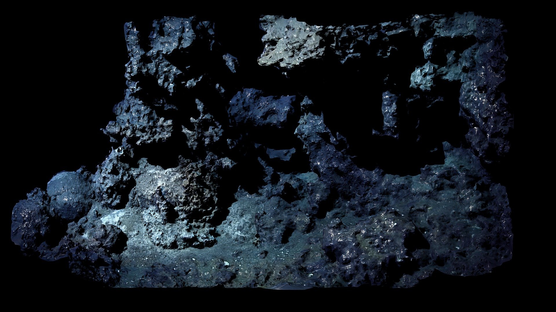 Low Poly Deep Sea Hydrothermal Vent #9 - 3D model by jorisputteneers ...