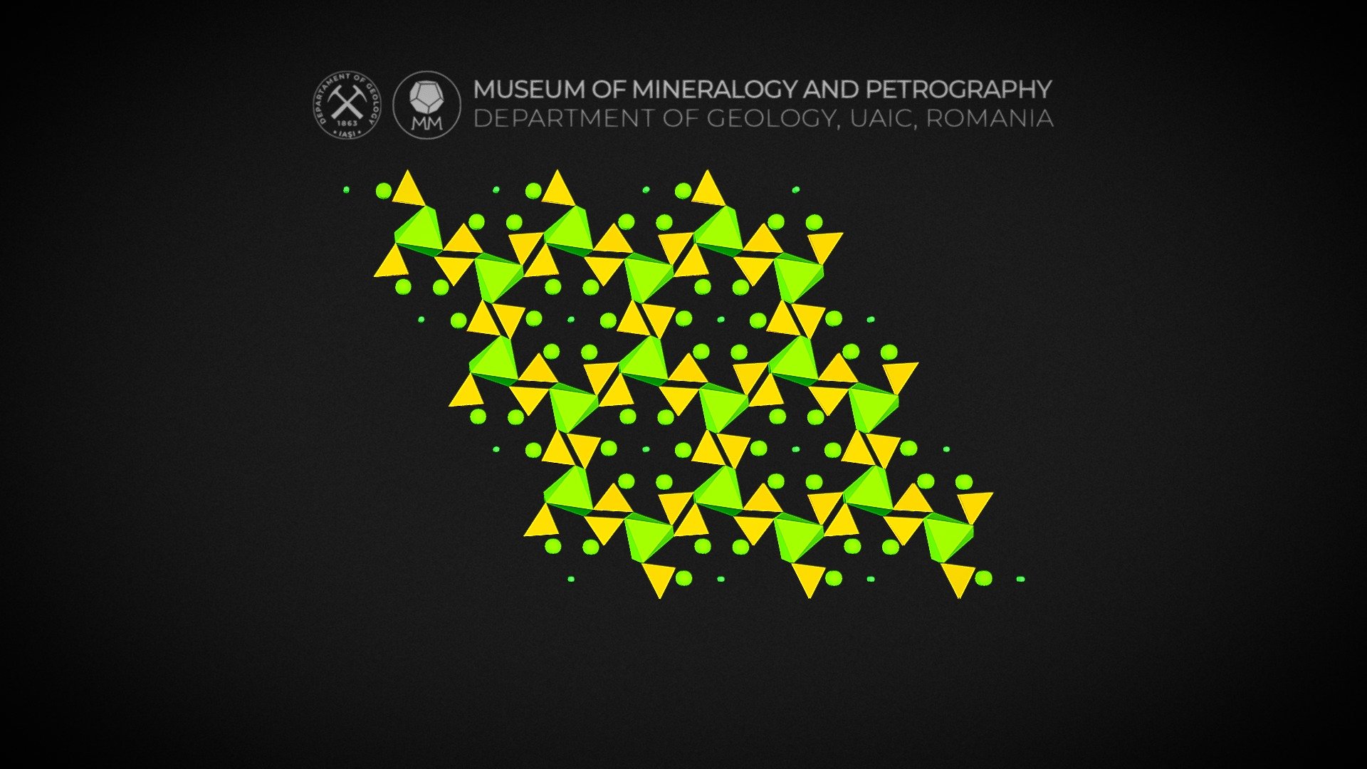 Crystal structure of Fluorapatite - 3D model by Museum of Mineralogy ...