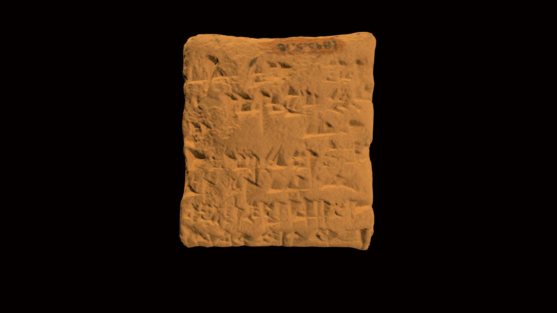 Cuneiform Tablet HMANE1893.5.18 - 3D model by Harvard Museum of the ...