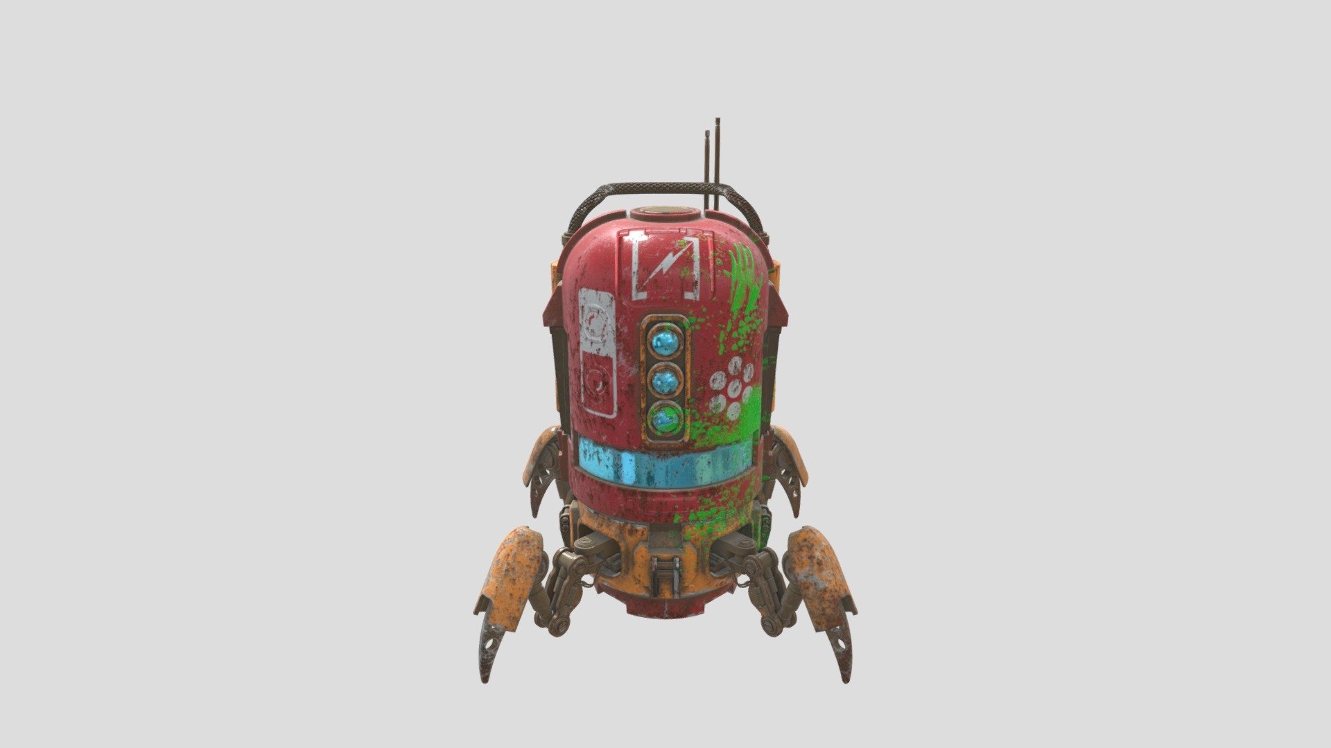 MEDA-110 Spider-Bot (Alien Blood) - 3D model by pepytheghoulboy ...