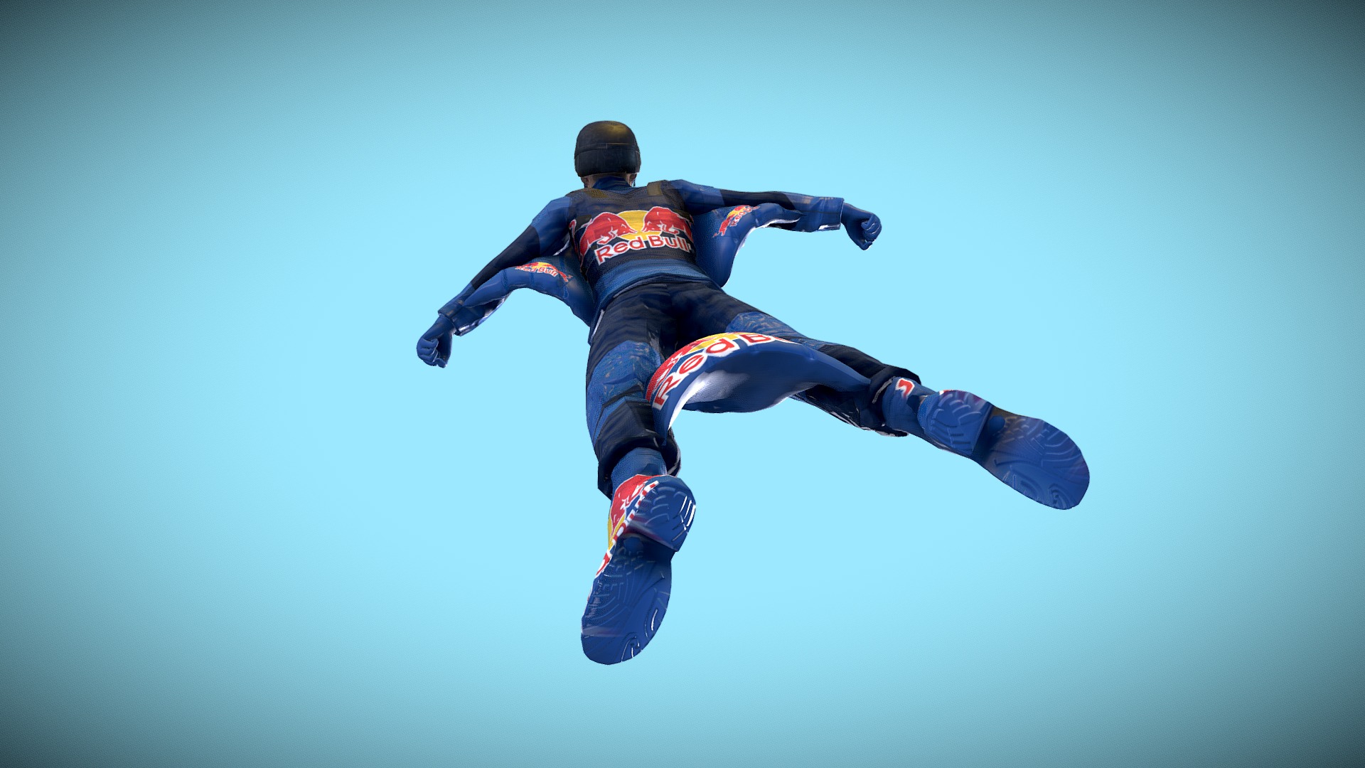 hombre pajaro birdman redbull - Buy Royalty Free 3D model by antonio ...