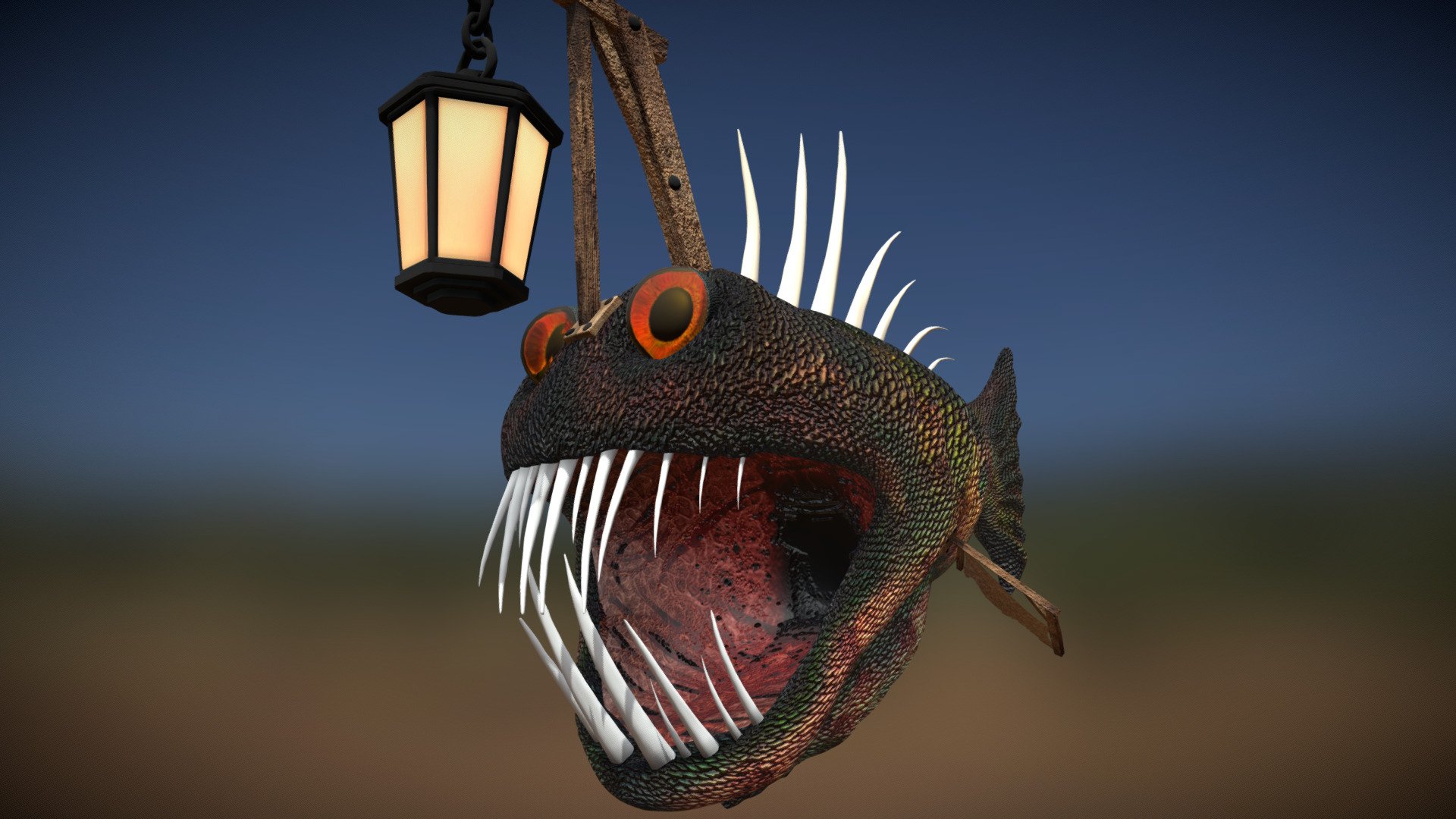 Lantern Fish Export - 3D model by Lee Dabrowski (@trickster42) [b53c6cd ...