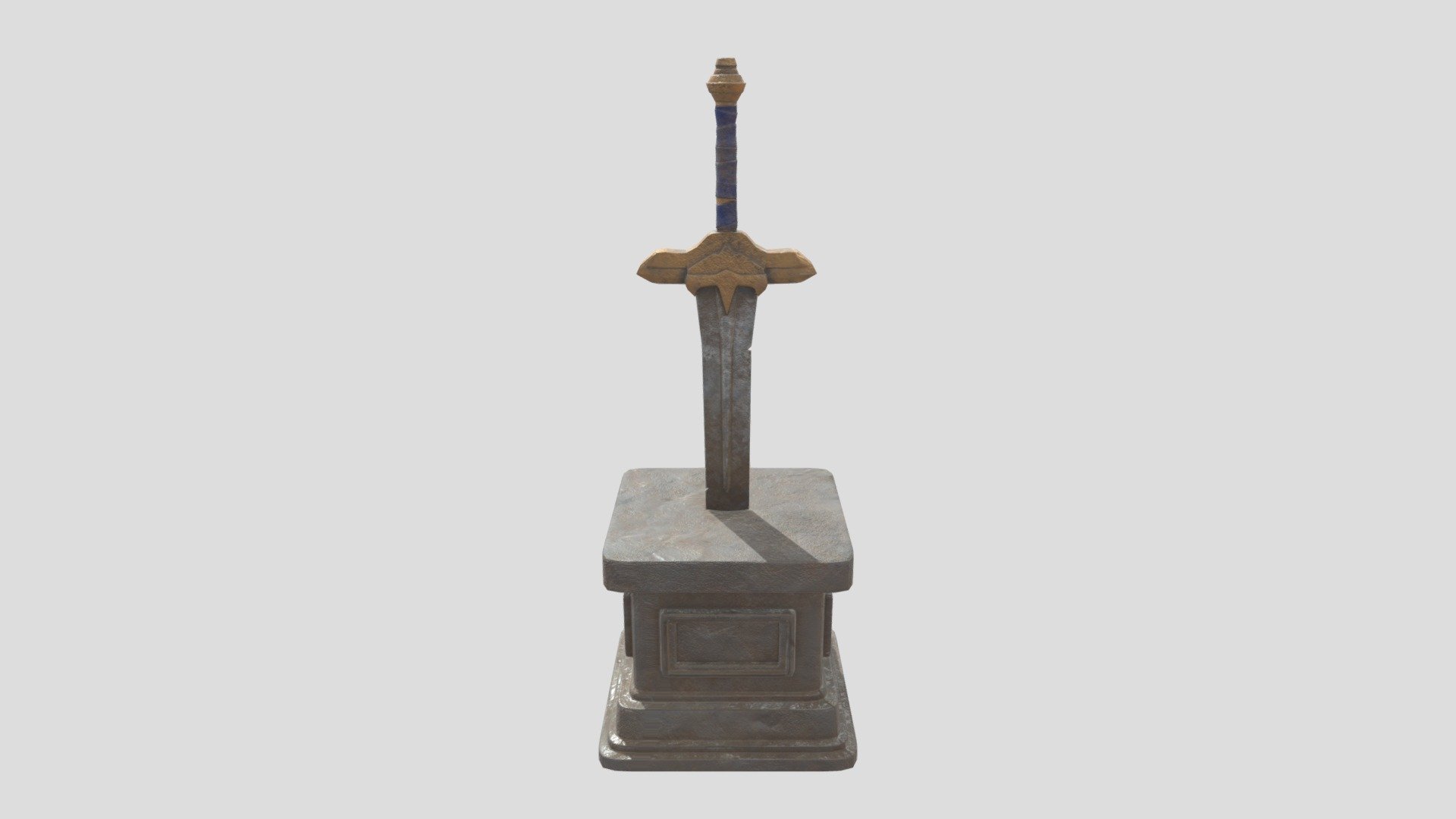Sword in a stone - 3D model by Connor3475 [b53cf26] - Sketchfab