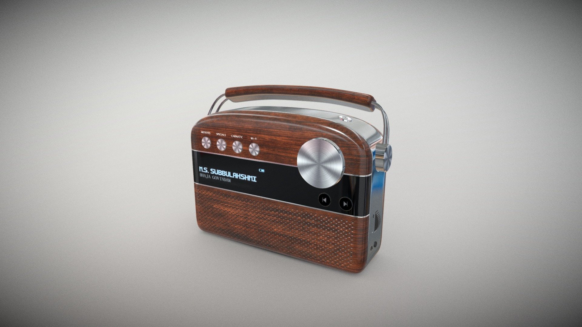 Carvaan Music Player - 3D model by thepraveenbabu [b53dfb2] - Sketchfab