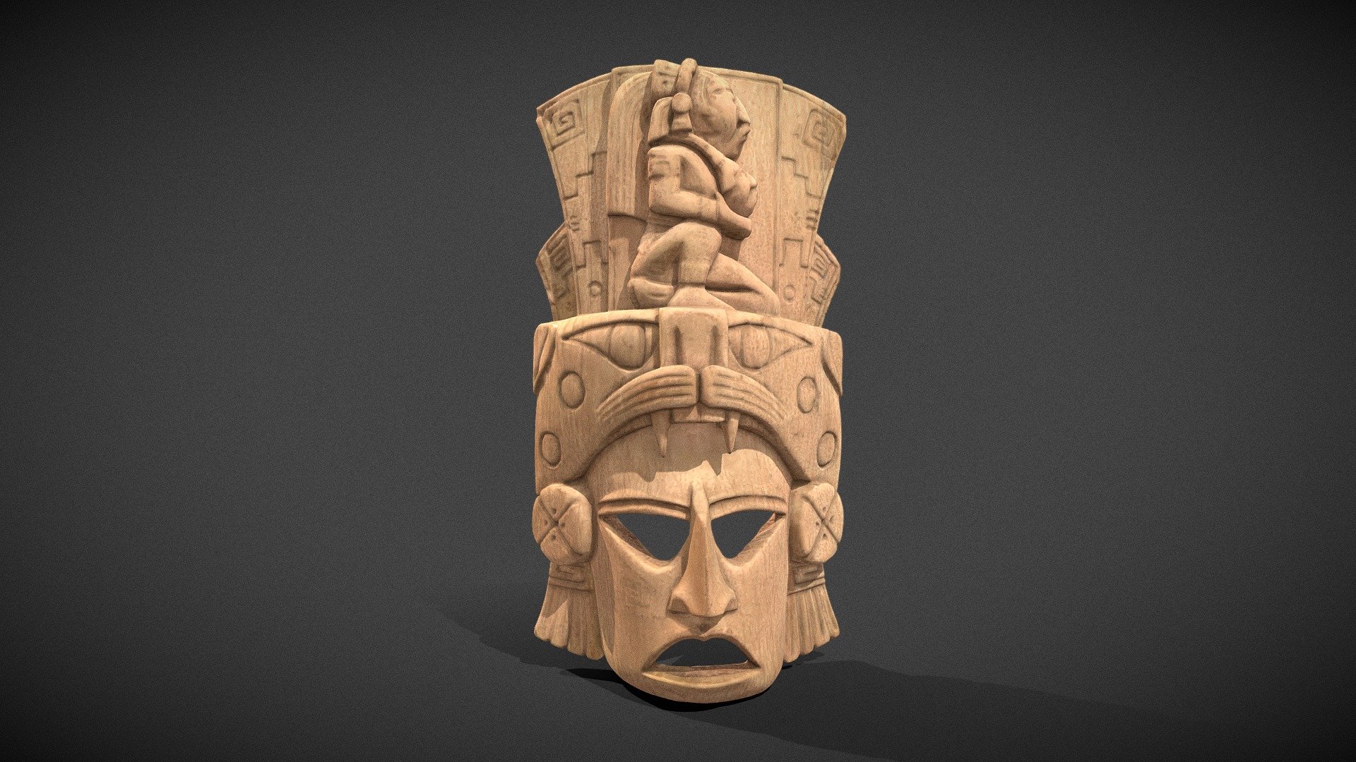 Mayan Mask Scan - Buy Royalty Free 3D model by CMW (@CMWCREATIVE ...