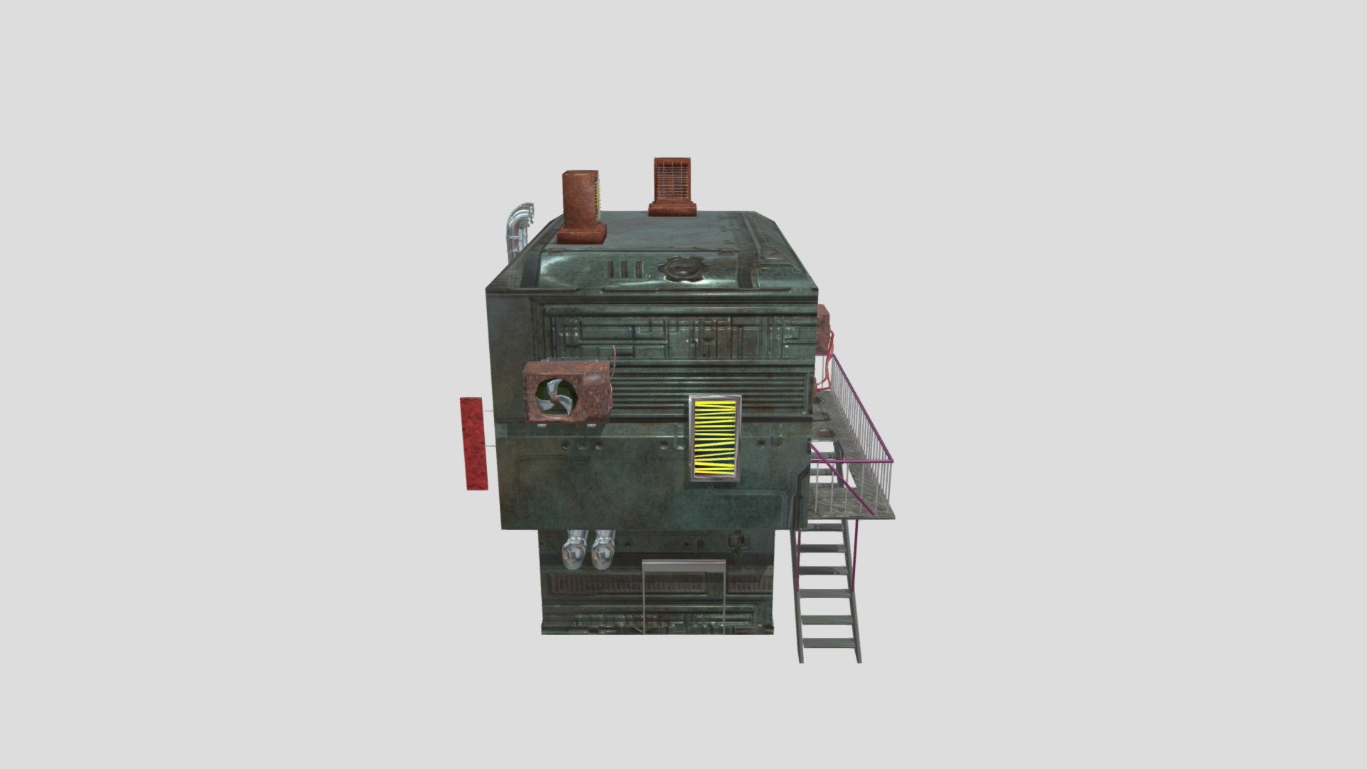 Cyberpunk - 3D model by azaeluu [b53e4cb] - Sketchfab