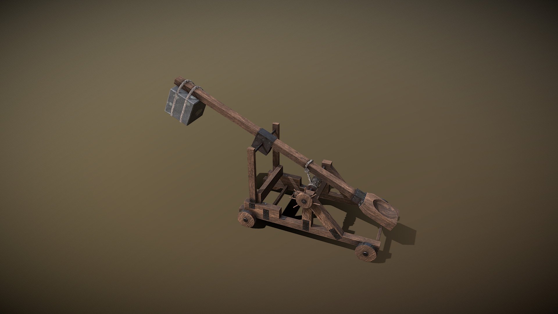 Catapult - Buy Royalty Free 3D model by Thunder (@thunderpwn) [b53ec14 ...
