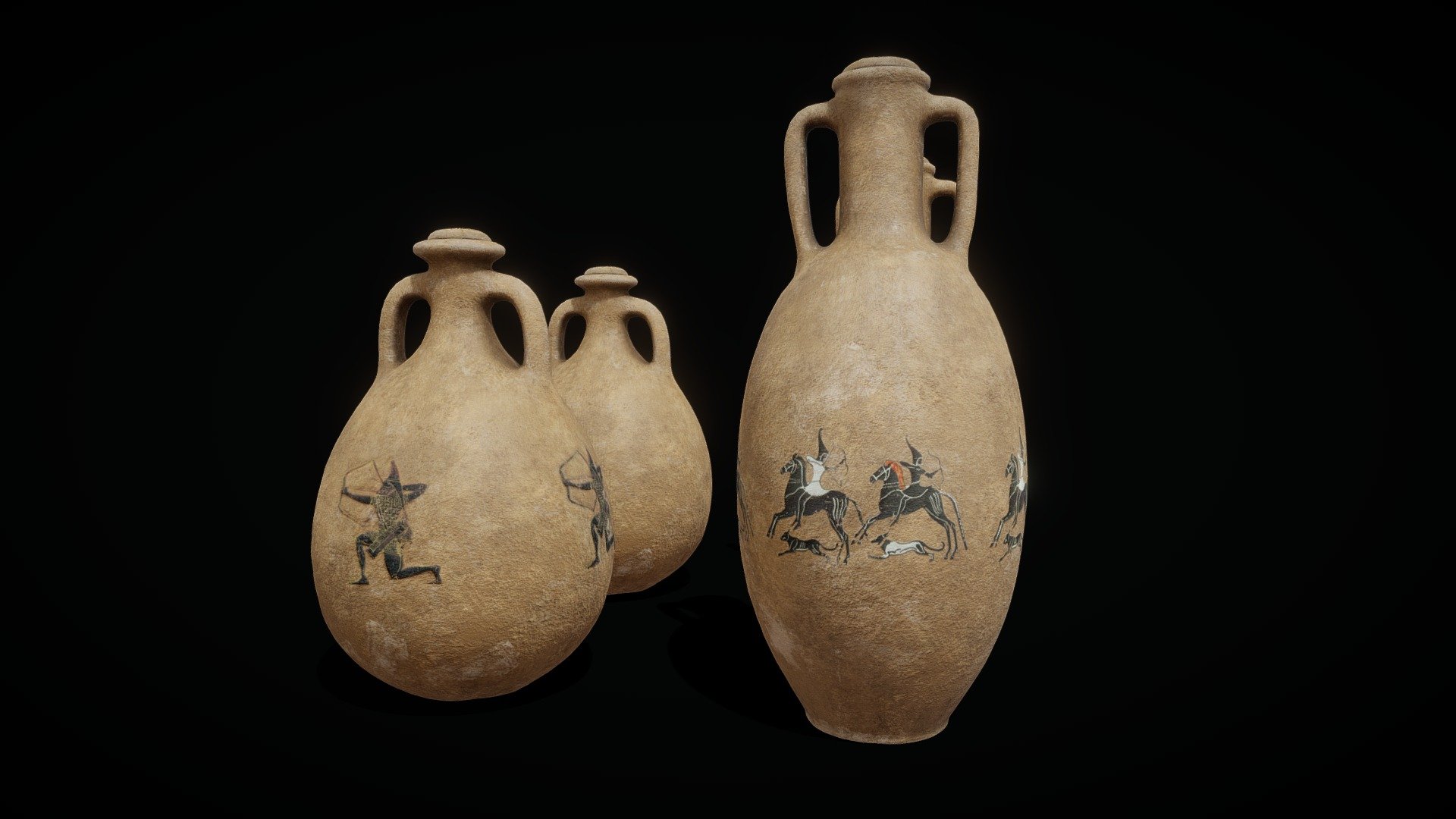 Amphoras - 3D model by Infinity Models (@infinitymodels) [b53f4ec ...