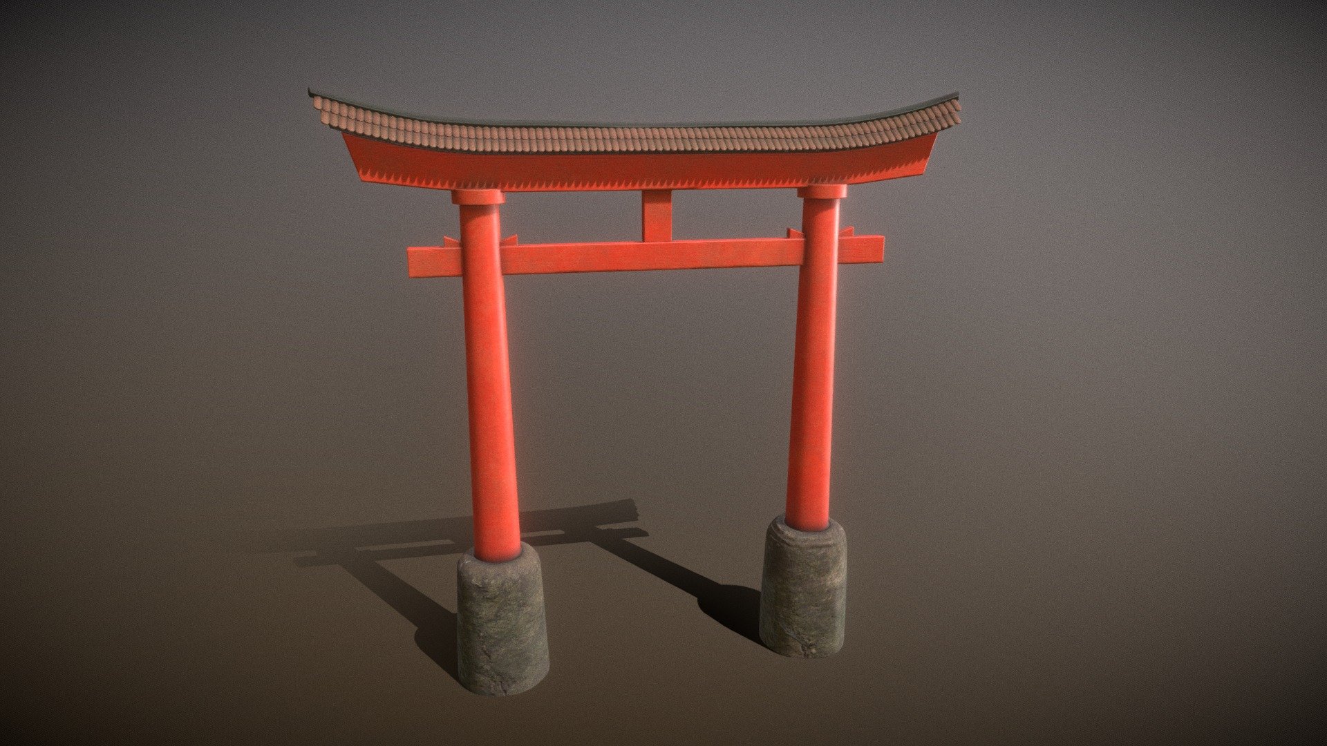 Torii Gate - Red Wood - Buy Royalty Free 3D model by Mixed8ananas ...