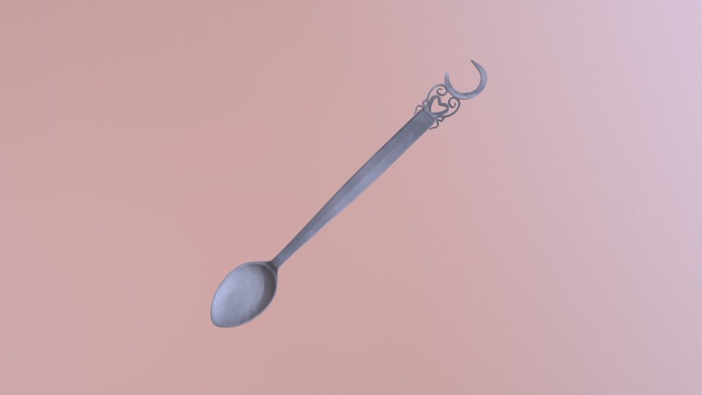 Teaspoon - 3D model by Eva Ly (@kekkyoku) [b53fa00] - Sketchfab