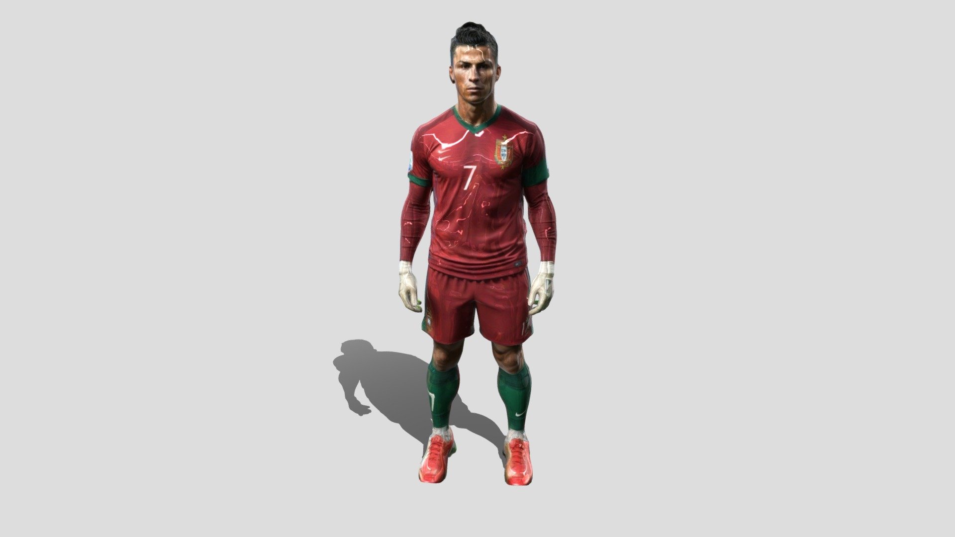 Cristiano_ronaldo_of_the_portugalia - Download Free 3D model by TWISTED ...