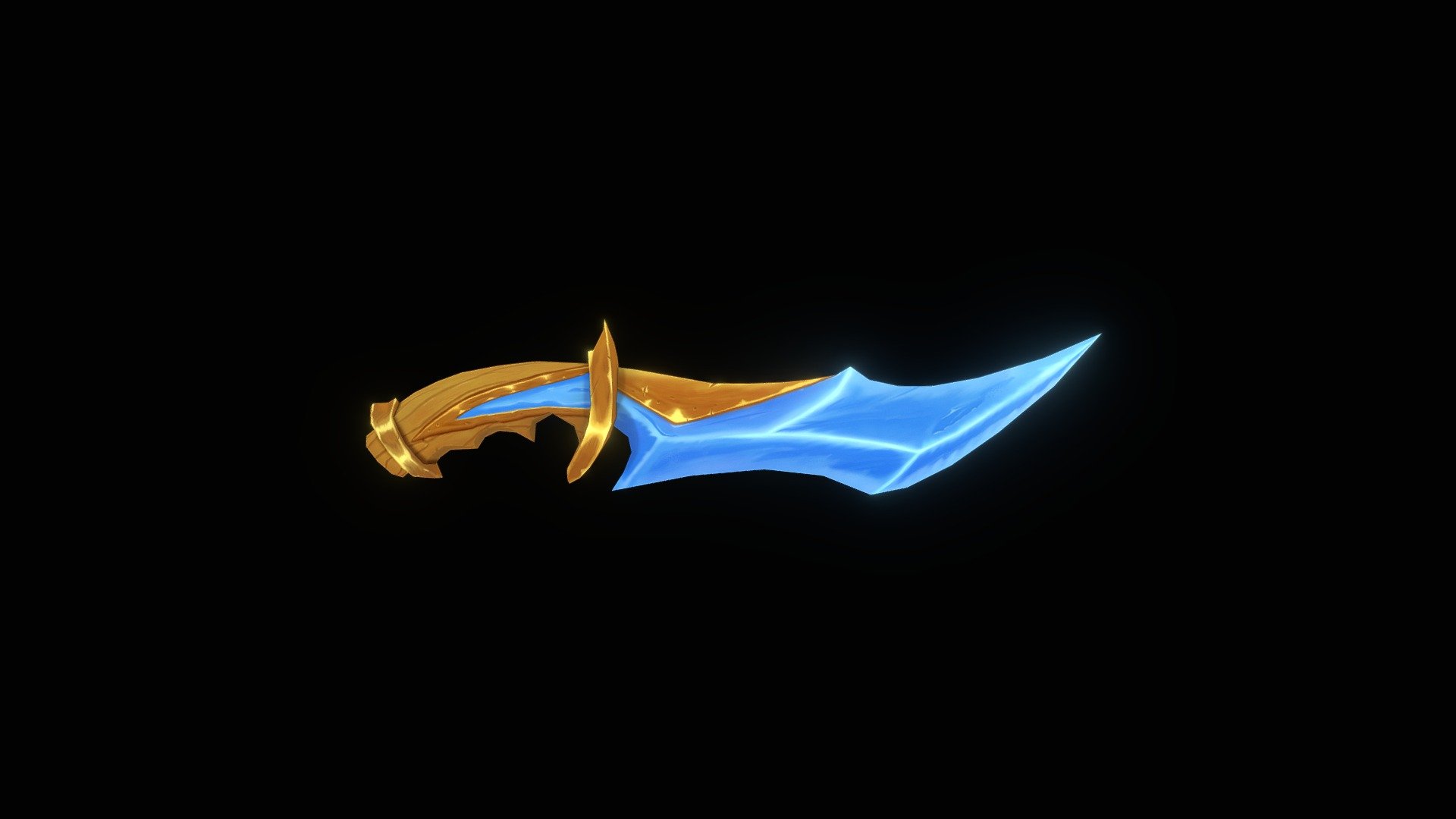 Stylized Dagger - Download Free 3D model by Saikat_Azad (@SaikatAzad ...