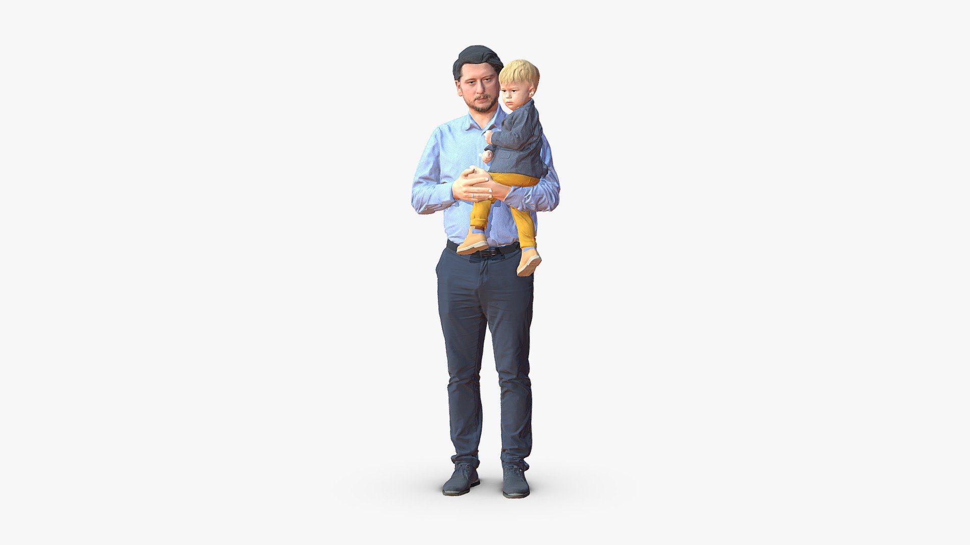 Father and son 1206 - Buy Royalty Free 3D model by 3DFarm [b54106a ...