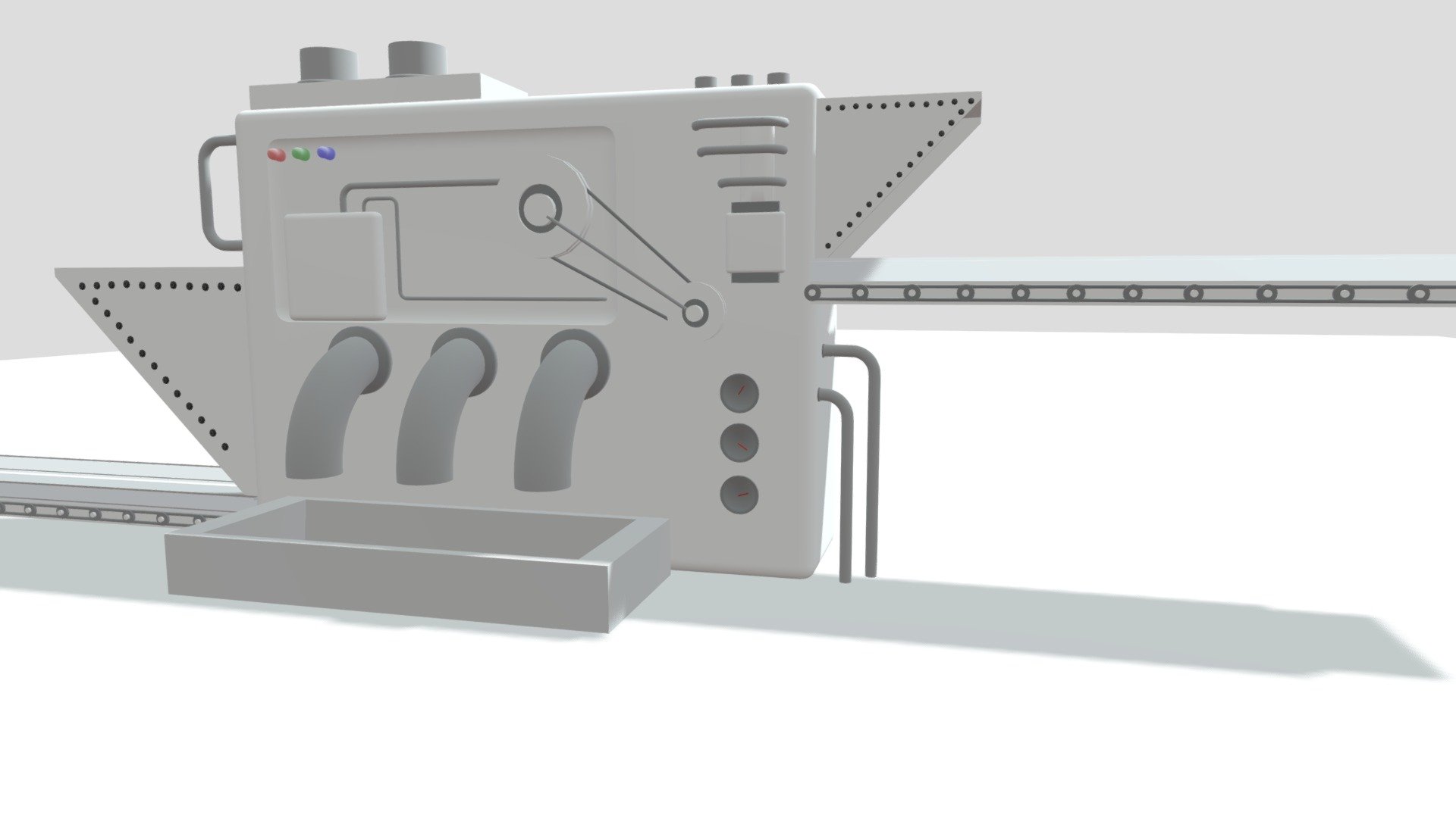 machine - 3D model by elyo (@nohacanaan) [b541549] - Sketchfab