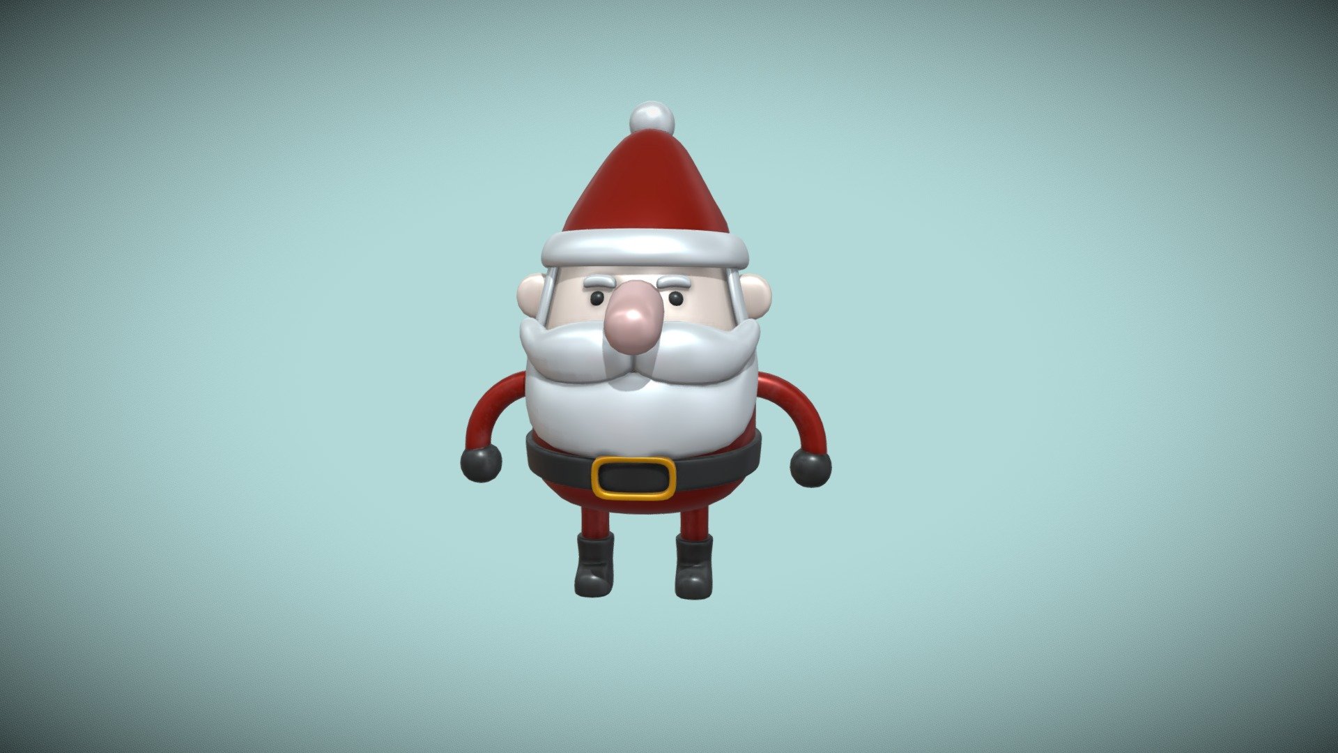 Low Poly Santa - Download Free 3D model by wladyshaaa [b5423fd] - Sketchfab