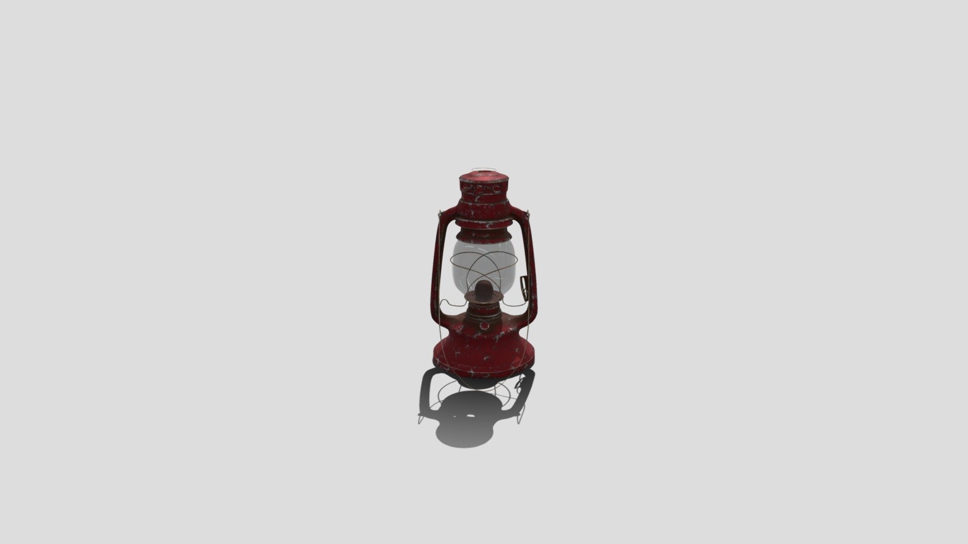 Old_Red_Lamp - Download Free 3D model by avijitmandi900 [b543793 ...
