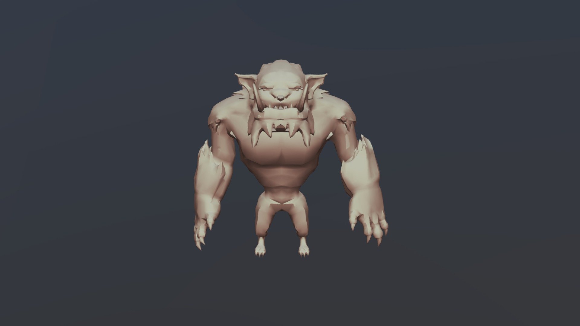 China monster - 3D model by k-ming [b543acb] - Sketchfab