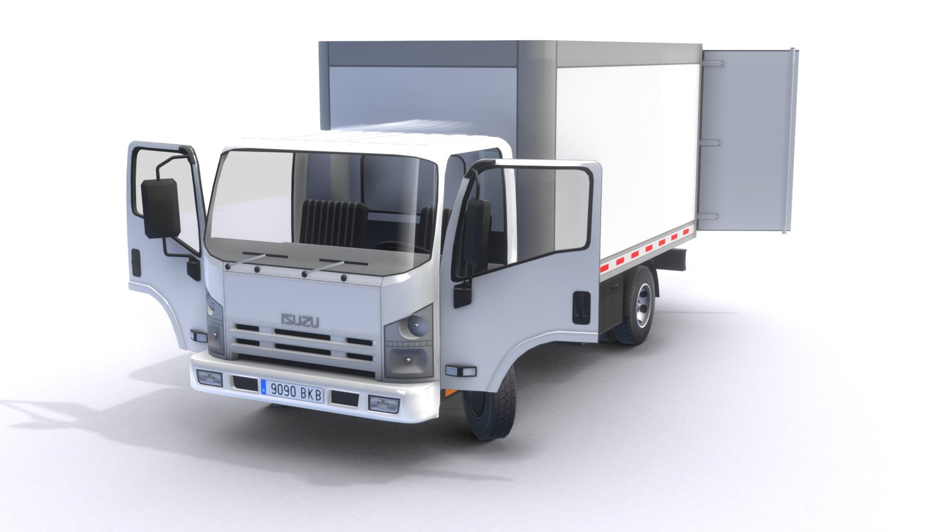 Isuzu Transport - 3D model by codexito [b5444ba] - Sketchfab