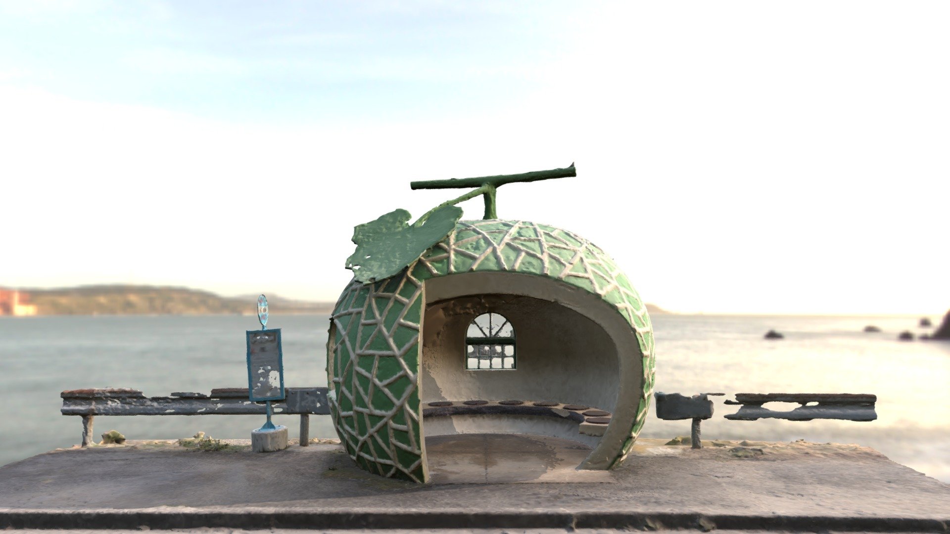 Melon station - 3D model by 248m [b546add] - Sketchfab