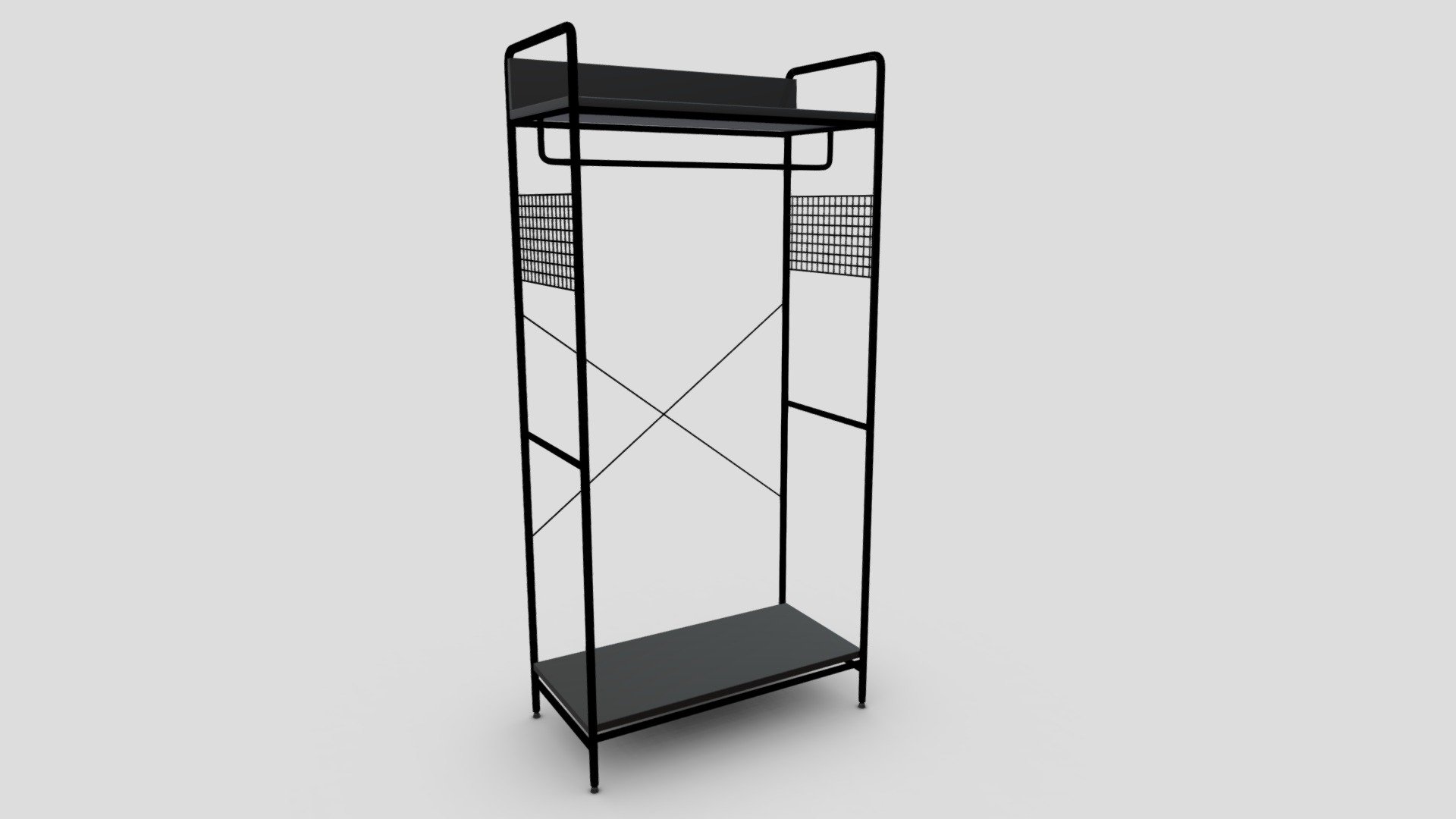 SOPHIE 2-step shelf hanger - Buy Royalty Free 3D model by interior ...