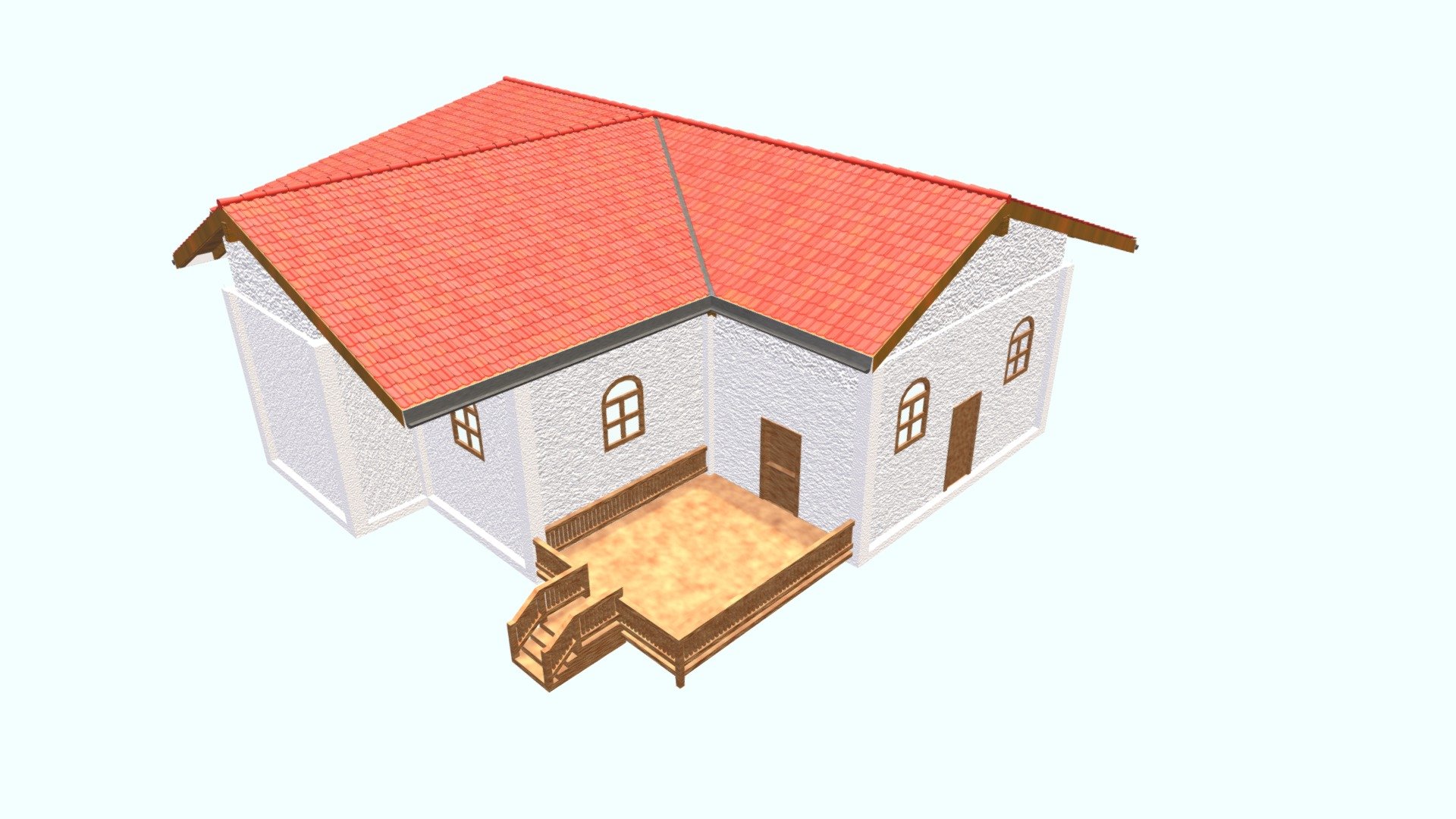 Old Plastered House - 3D model by Fagorust19 (@Animationguy303 ...