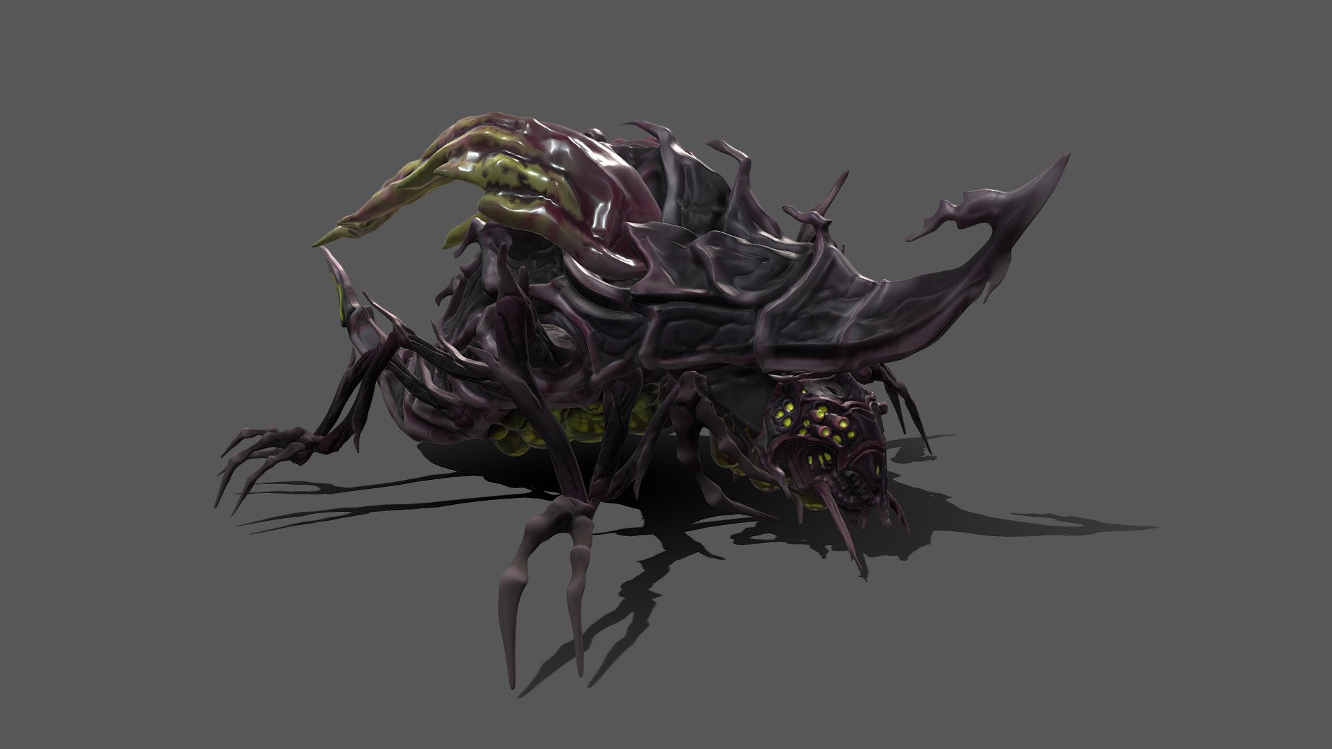 Tamriel Rebuilt - Daedric Beetle Creature - 3D model by Feivelyn ...