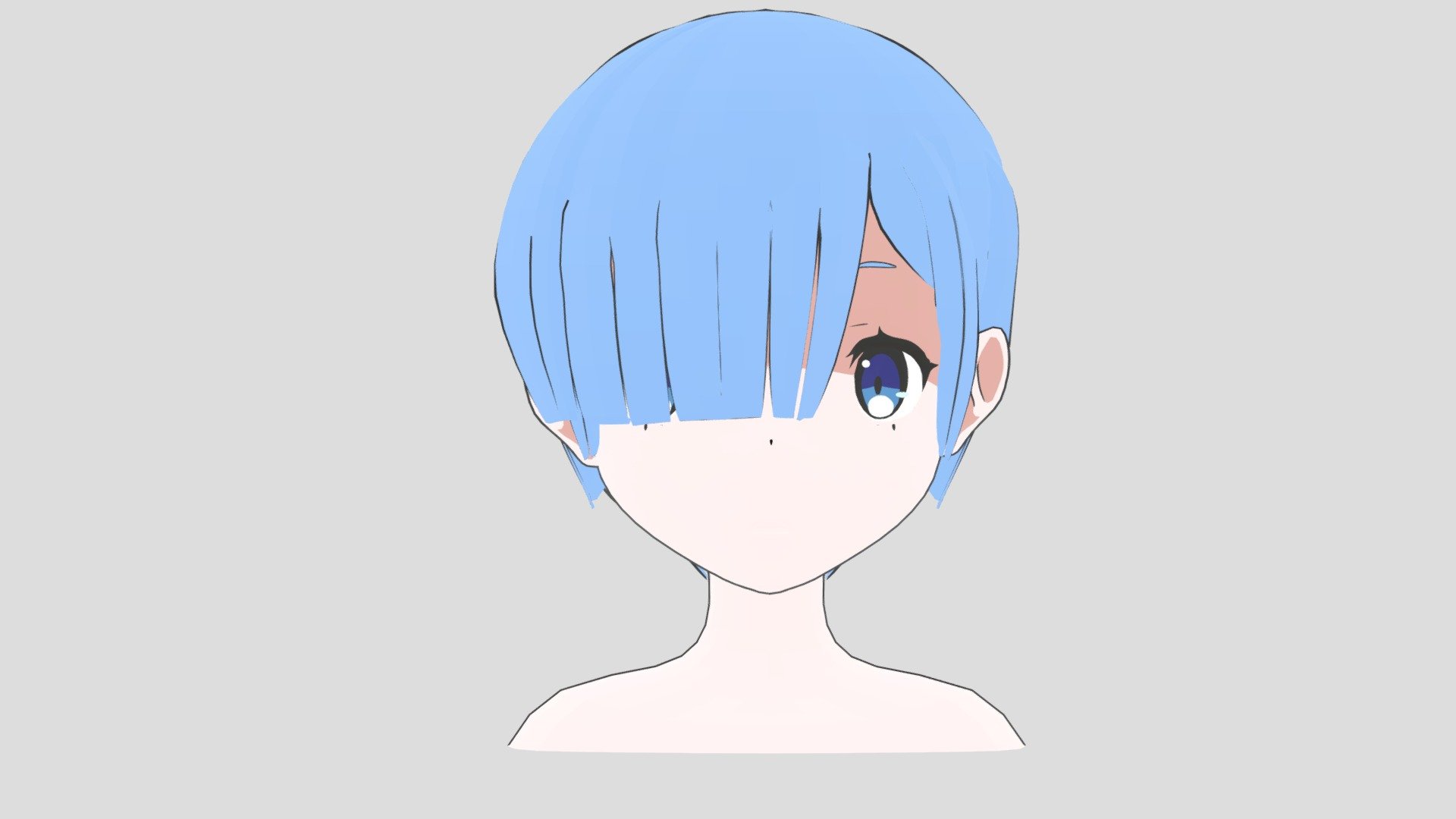 Rem headshot - Download Free 3D model by harpersdoneit [b5486b5 ...