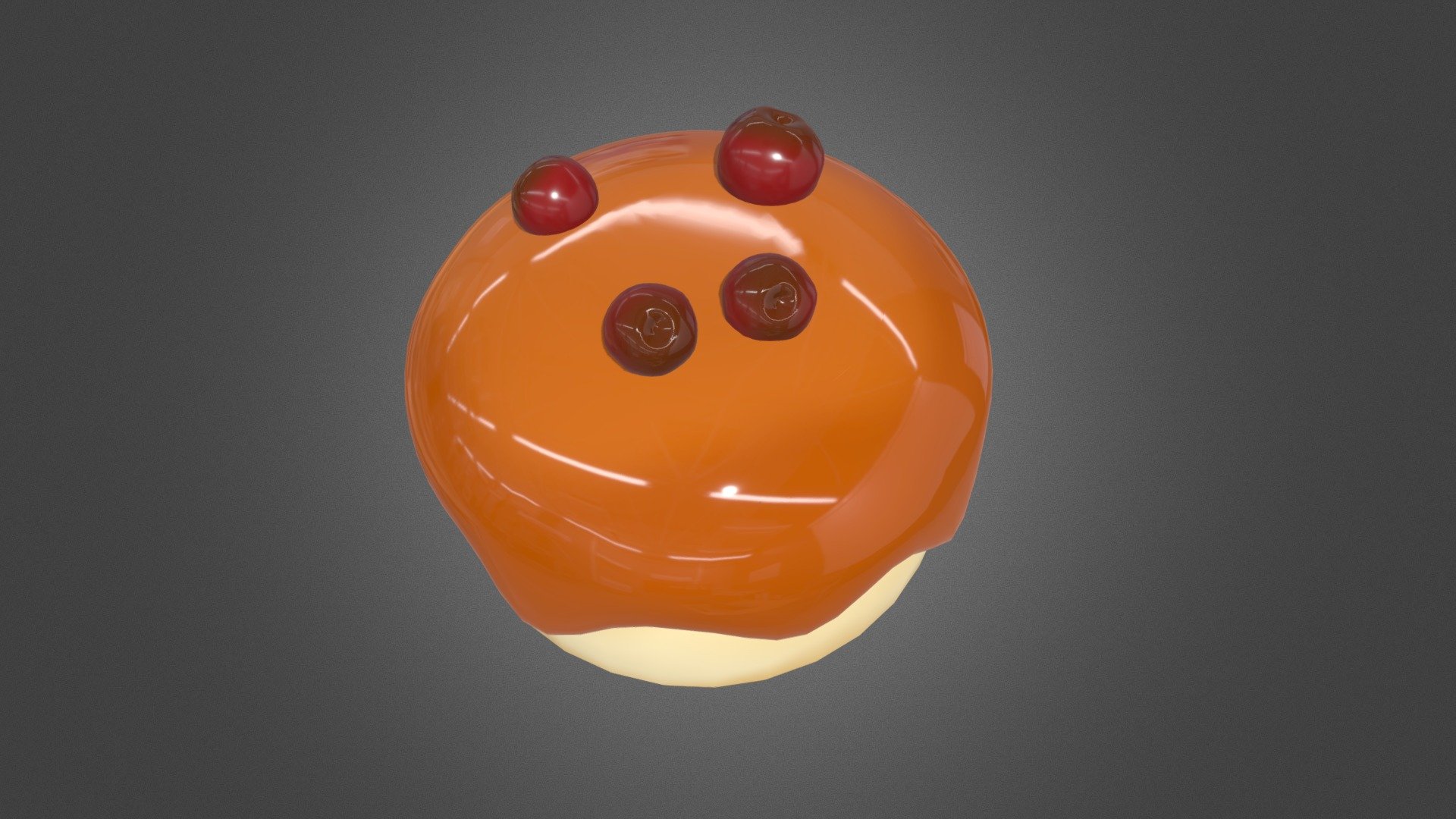 Choco Pudding - 3D Model - Download Free 3D model by extrin6 3D ...
